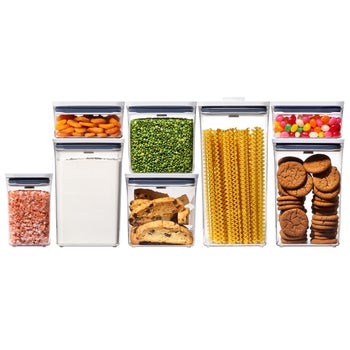 OXO SoftWorks POP Food Storage Containers, Set of 8 | Costco