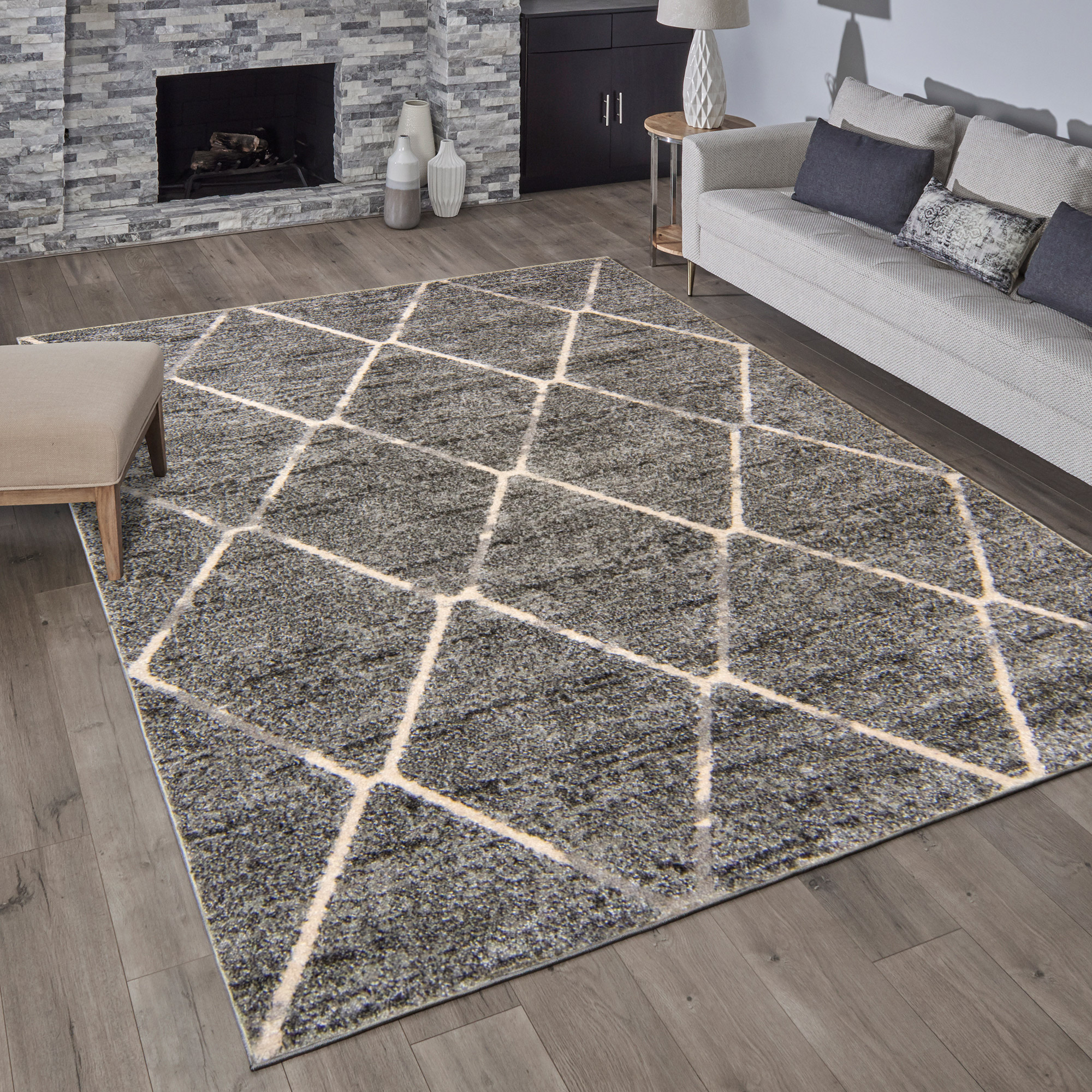 Siena Rug Collection, Marca Gray | Costco