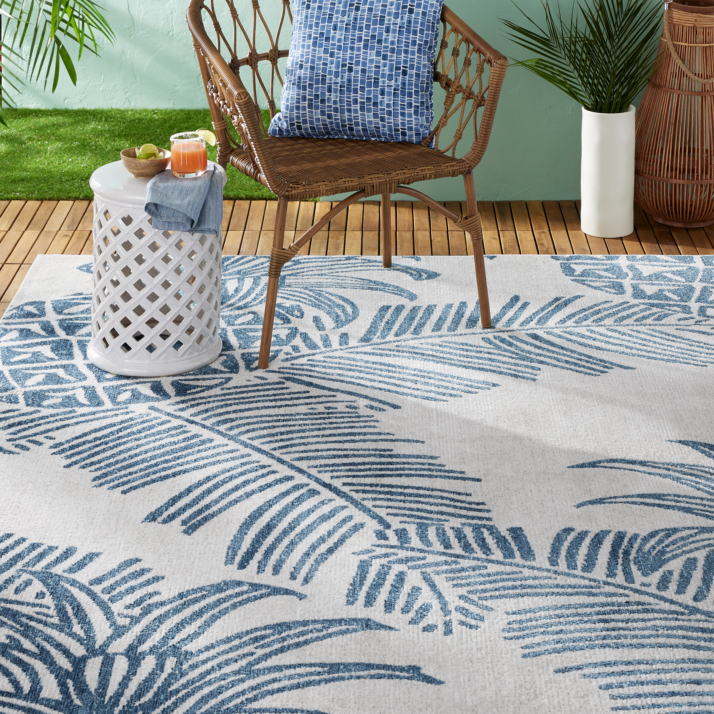 Tommy Bahama Indoor/Outdoor Area Rug Pineapple | Costco