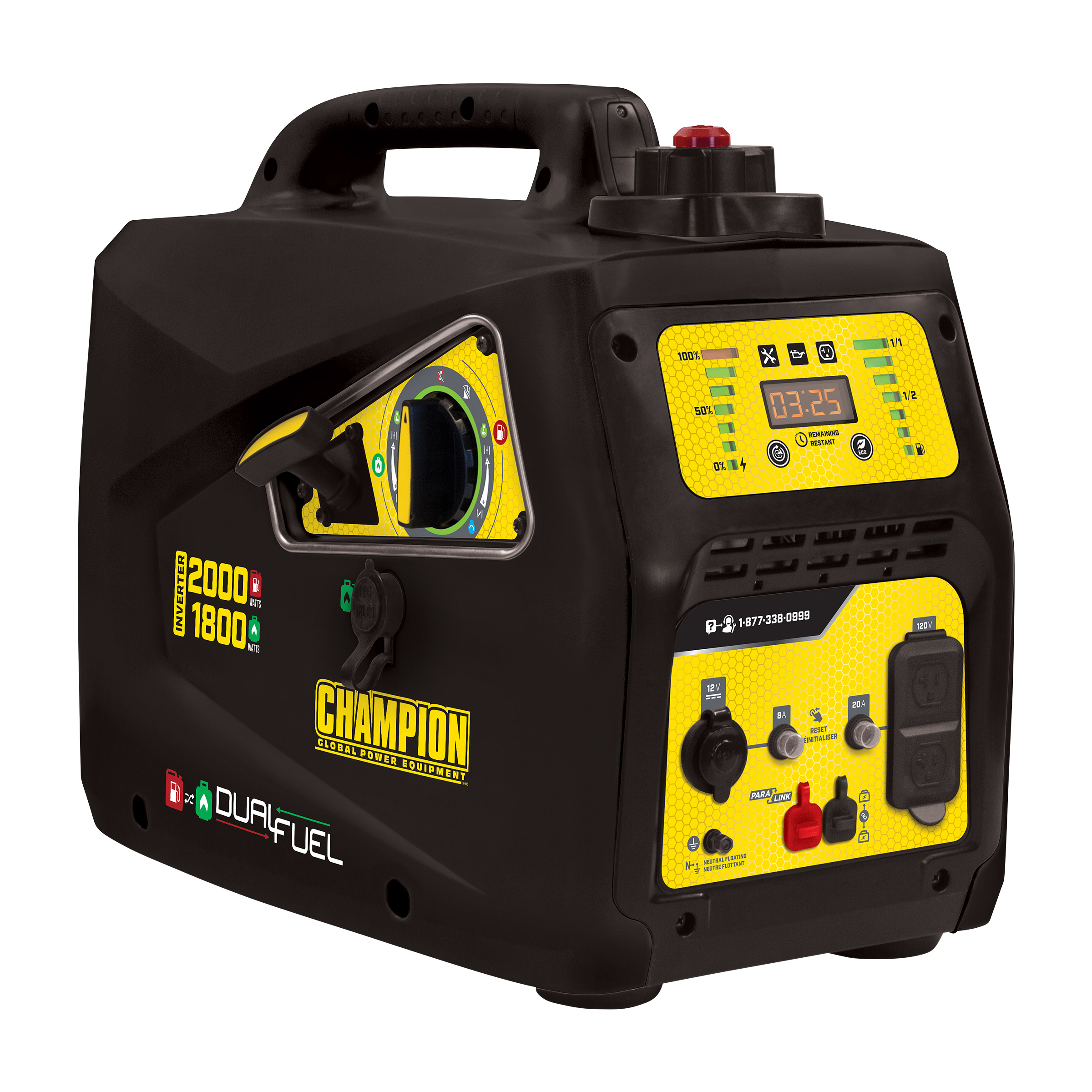 Champion 2,000 W Dual Fuel Portable Inverter Generator | Costco