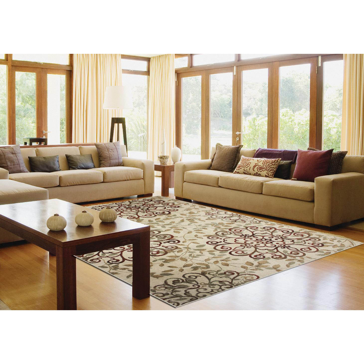 Thomasville Veranda Collection Indoor/Outdoor 7'5"x10' Rug - Bassett ...