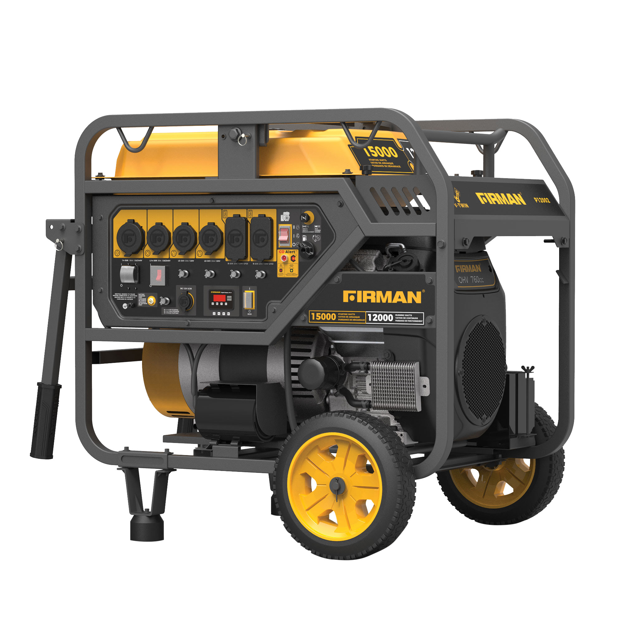 Firman 12,000W Running / 15,000W Peak Gasoline Powered Generator | Costco