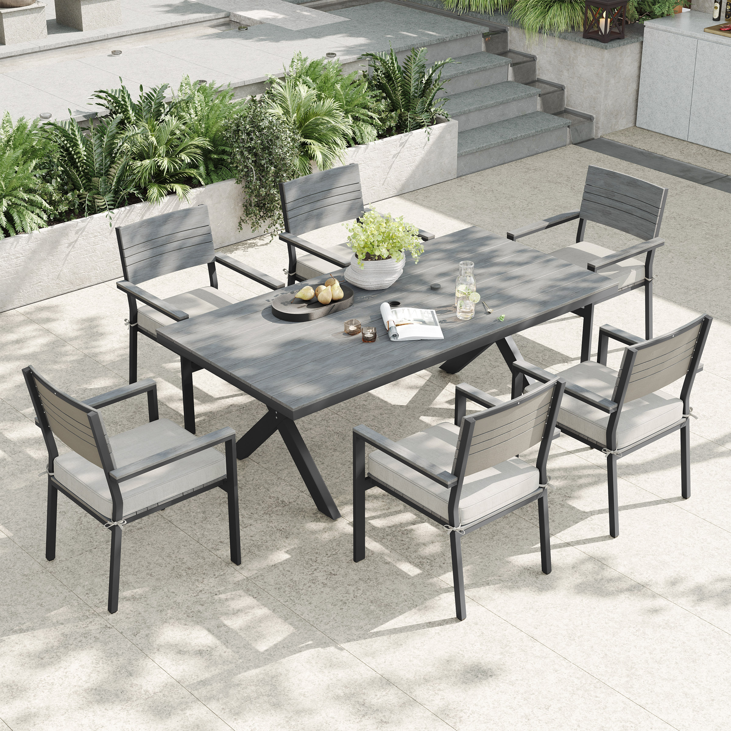 Colonial 7-piece Patio Dining Set | Costco