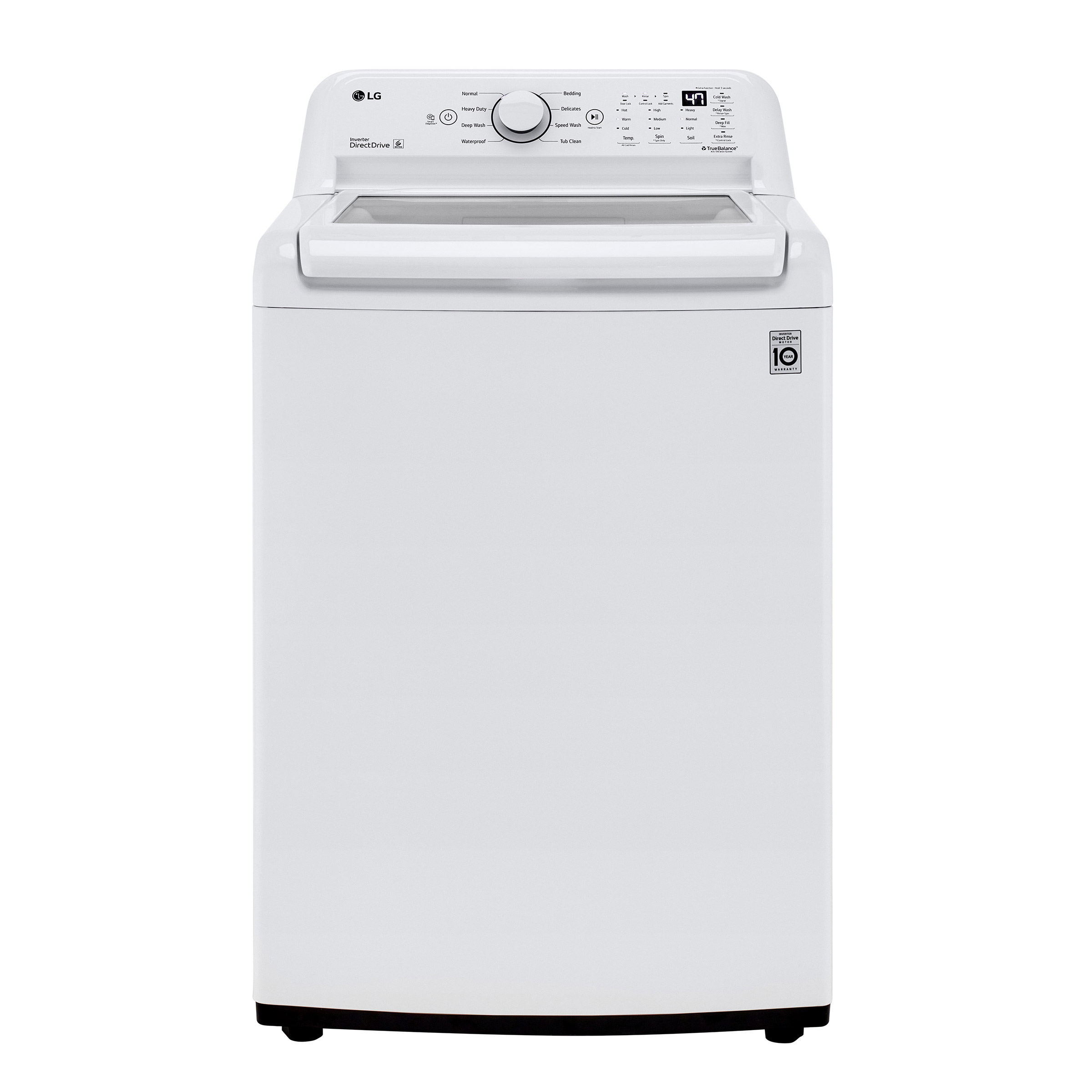 LG 4.3 cu. ft. Top Load Washer with 4-Way Agitator and TurboDrum ...
