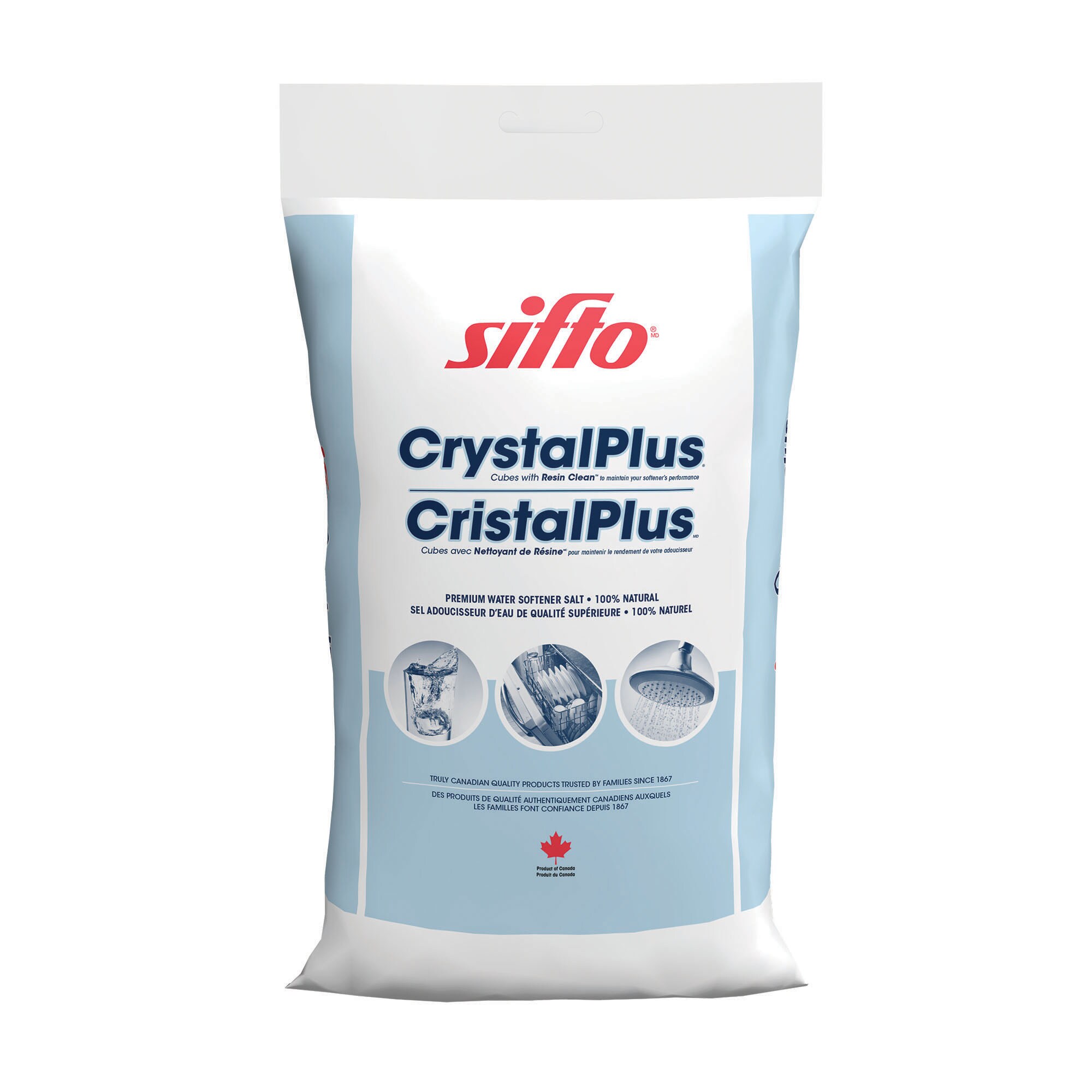 SIFTO Crystal Plus Salt, 20KG | Costco