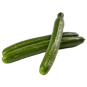 Organic English Cucumbers, Greenhouse Grown, 3-count | Costco