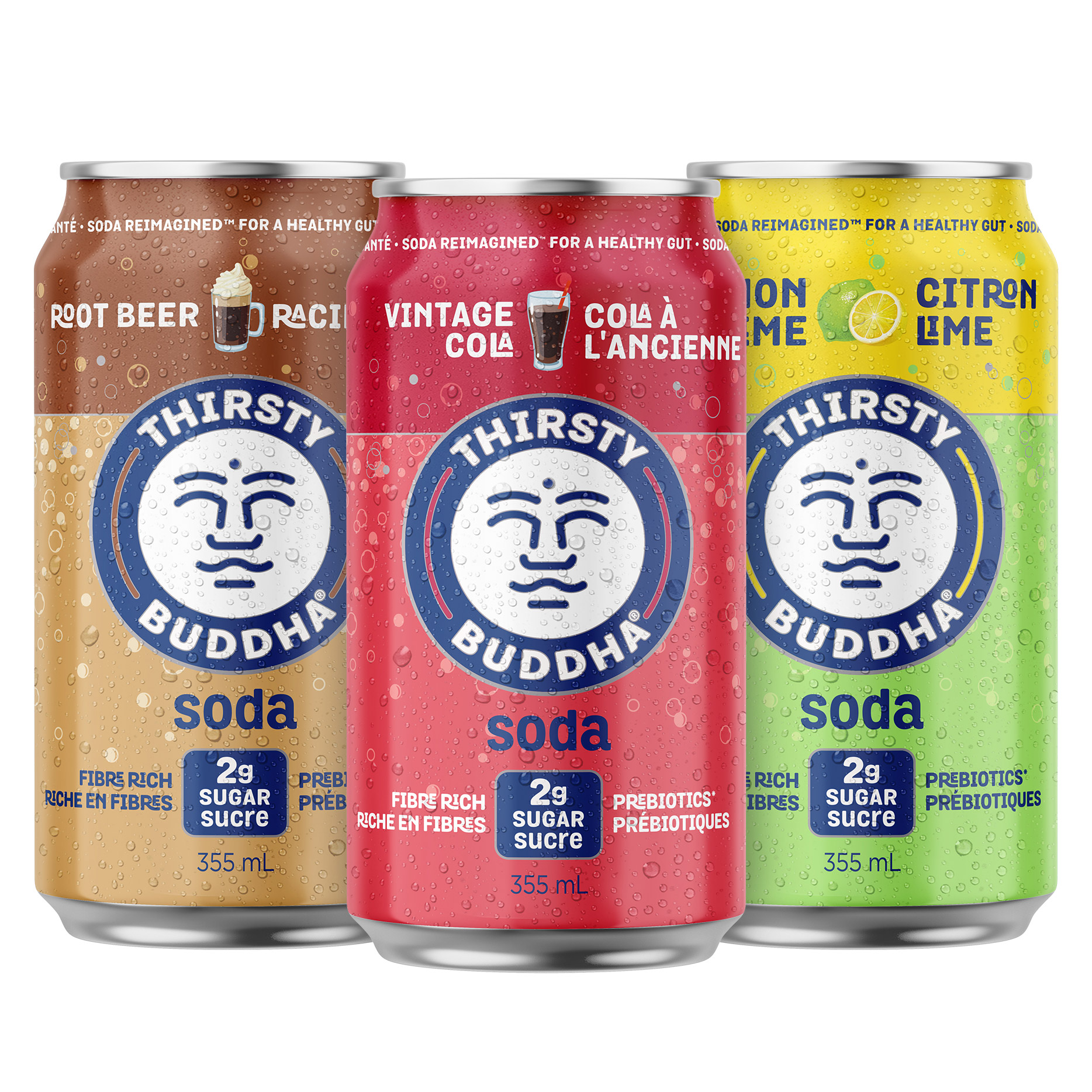 Thirsty Buddha Soda Variety Pack 355 mL 15-pack | Costco