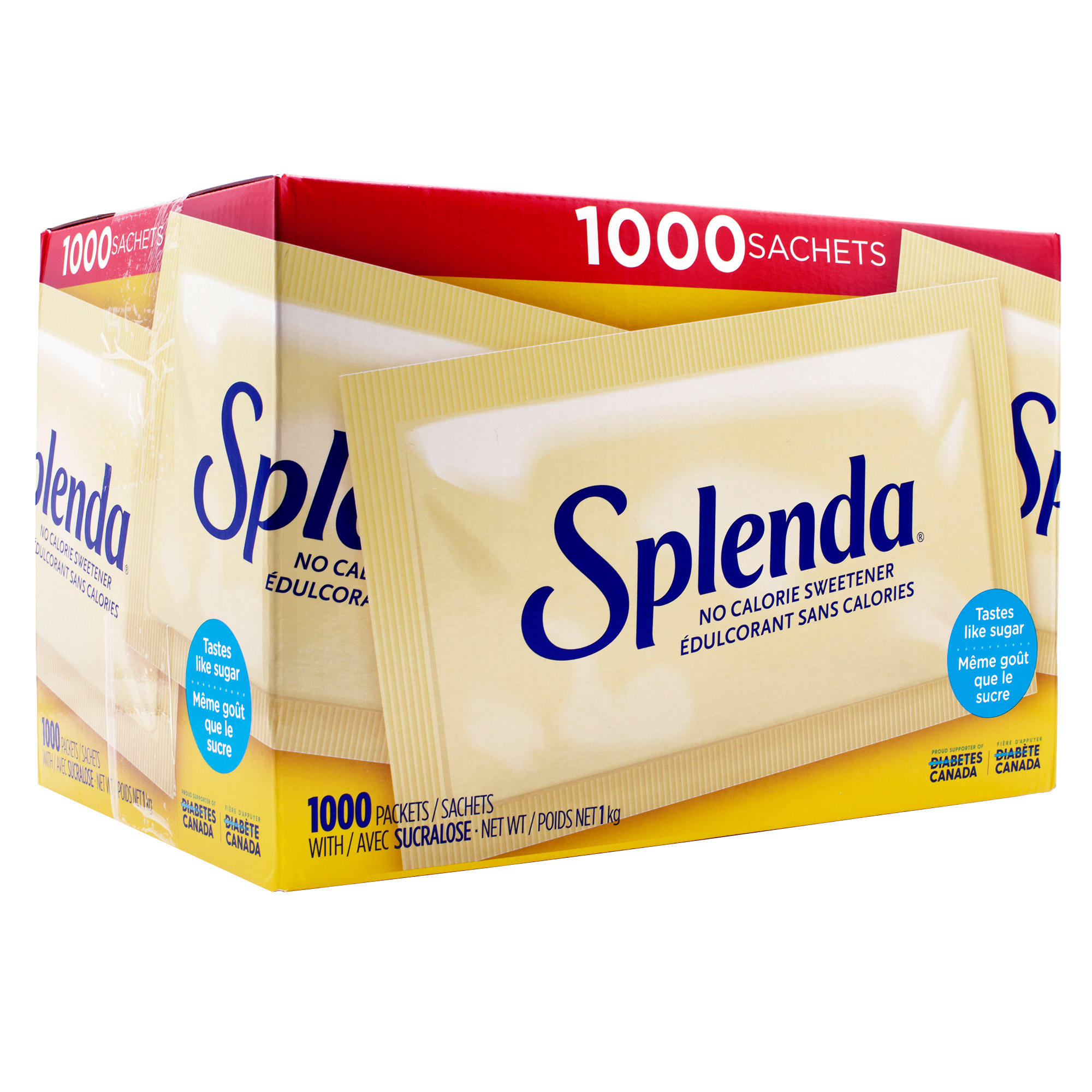 Splenda - Édulcorant sans calories en sachets, paquet de 1,000 | Costco