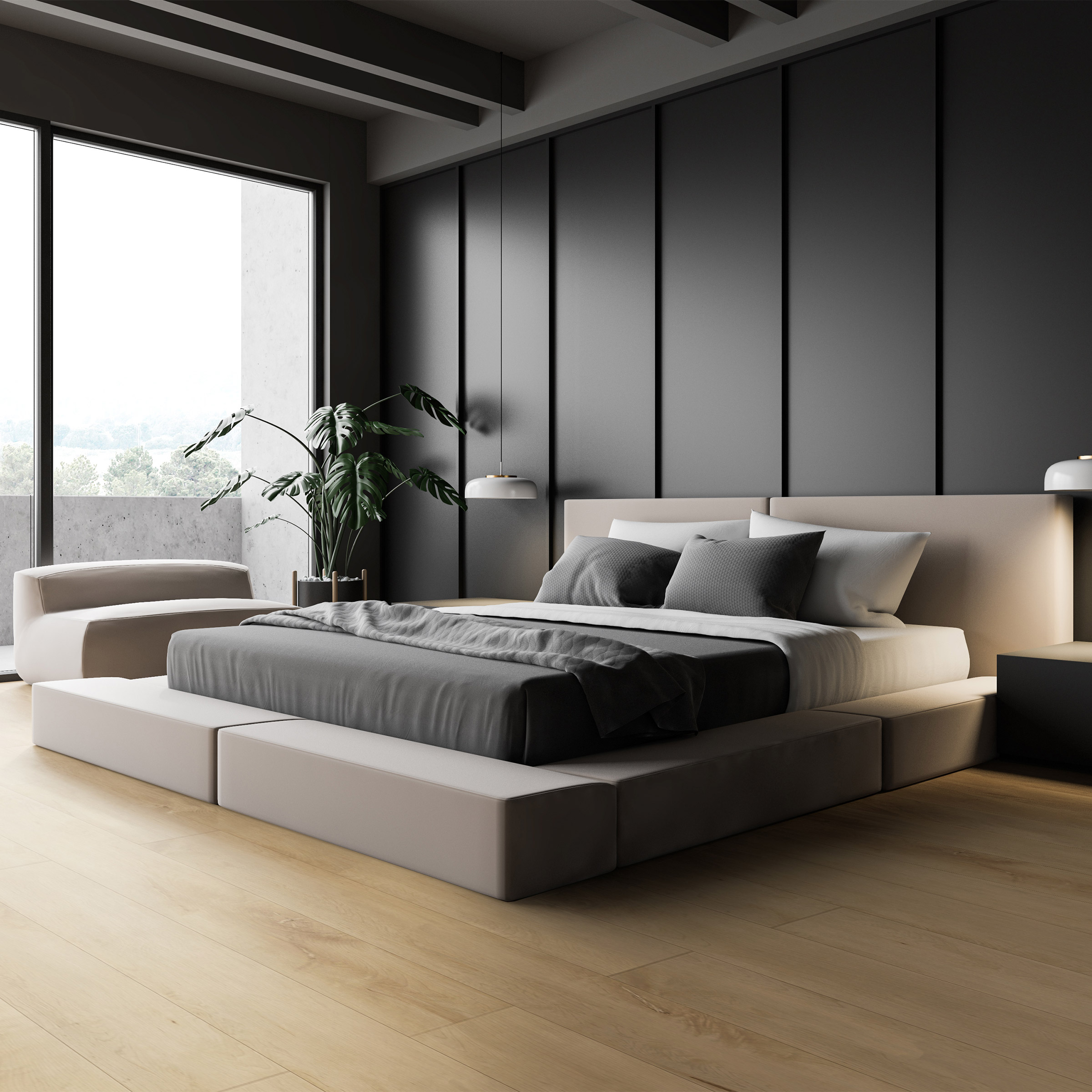 Mono Serra Luxuria Northern Maple 15 cm (5.91 in.) SPC Vinyl Flooring | Costco