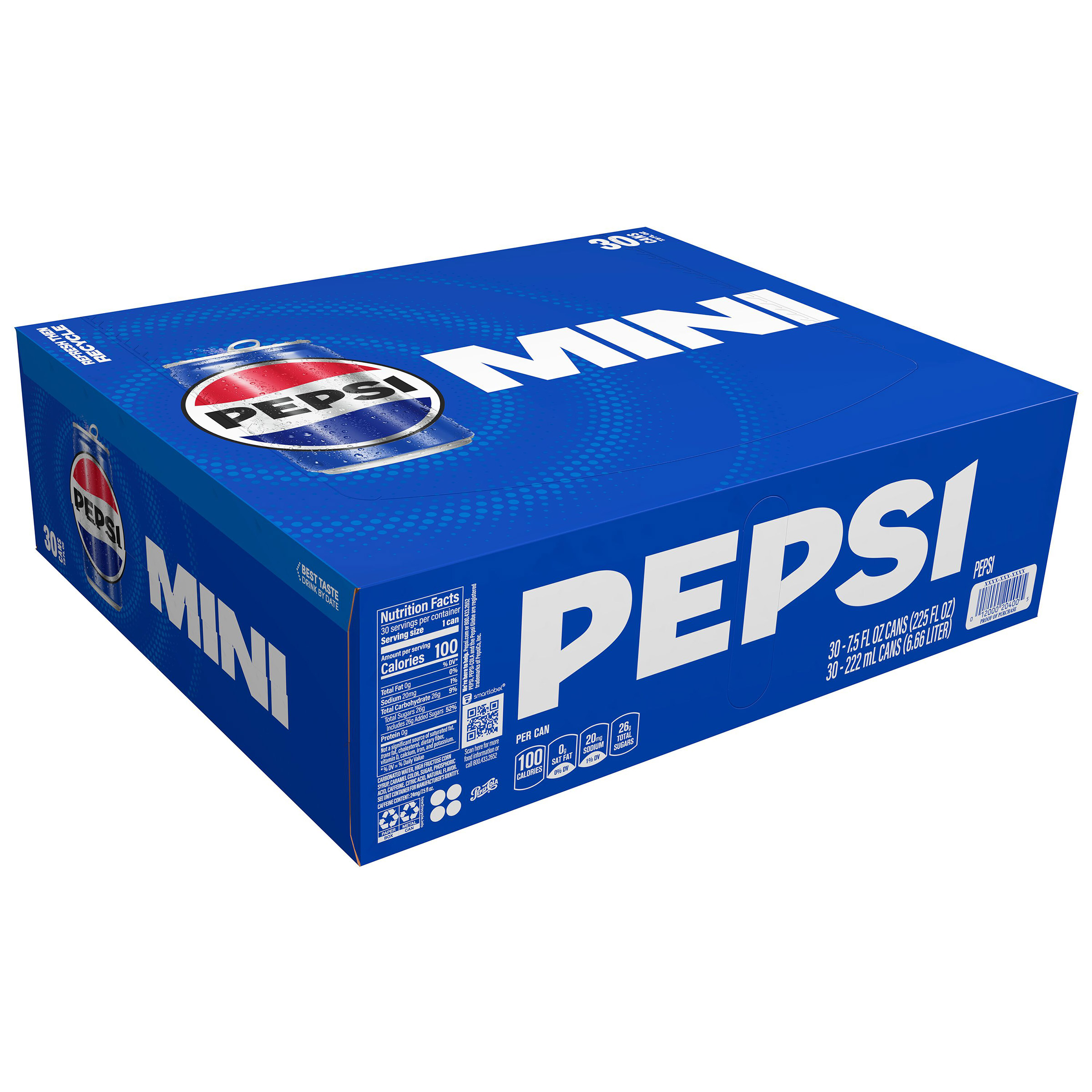 Pepsi Mini, 7.5 fl oz, 30-count | Costco