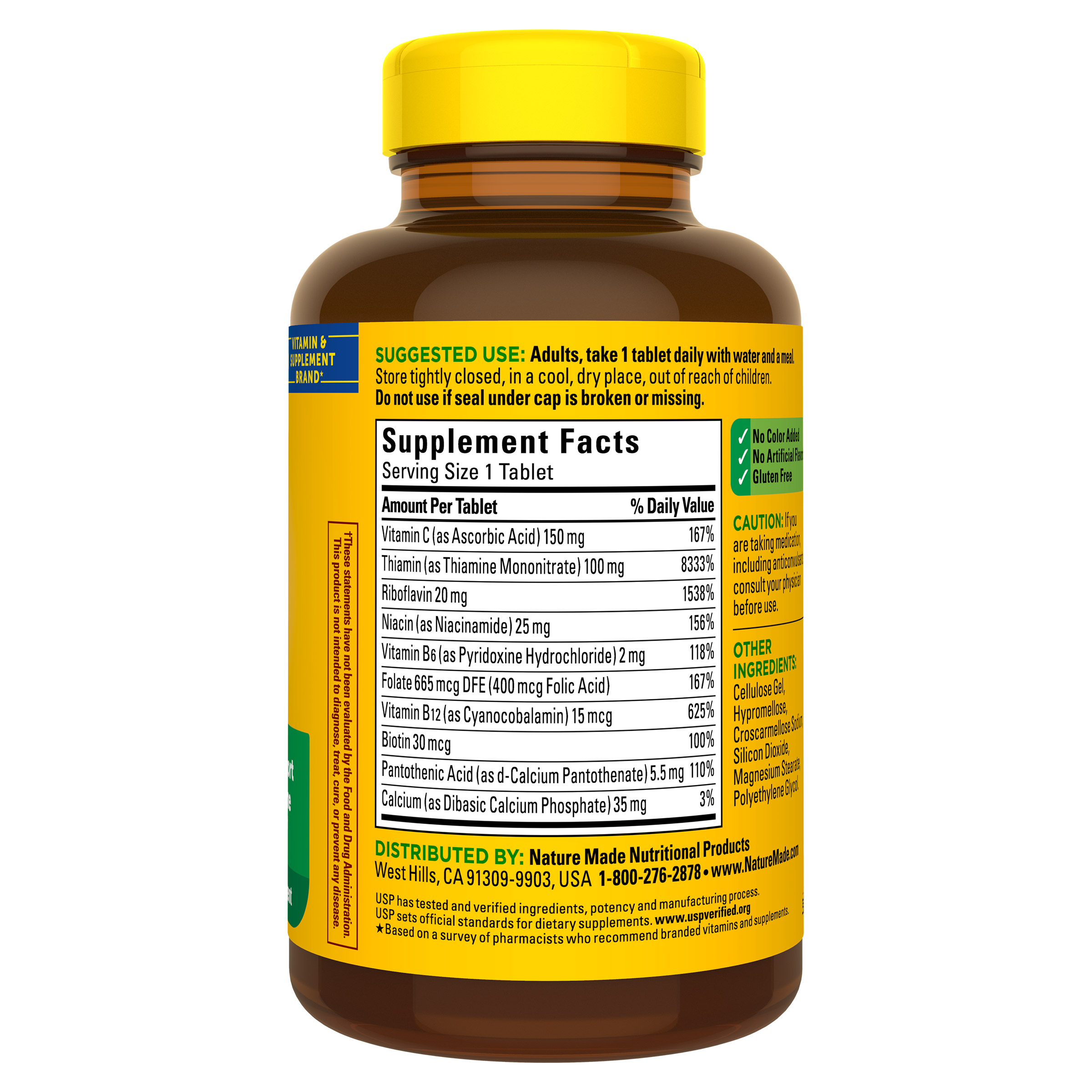 Nature Made Super B-Complex, 460 Tablets | Costco