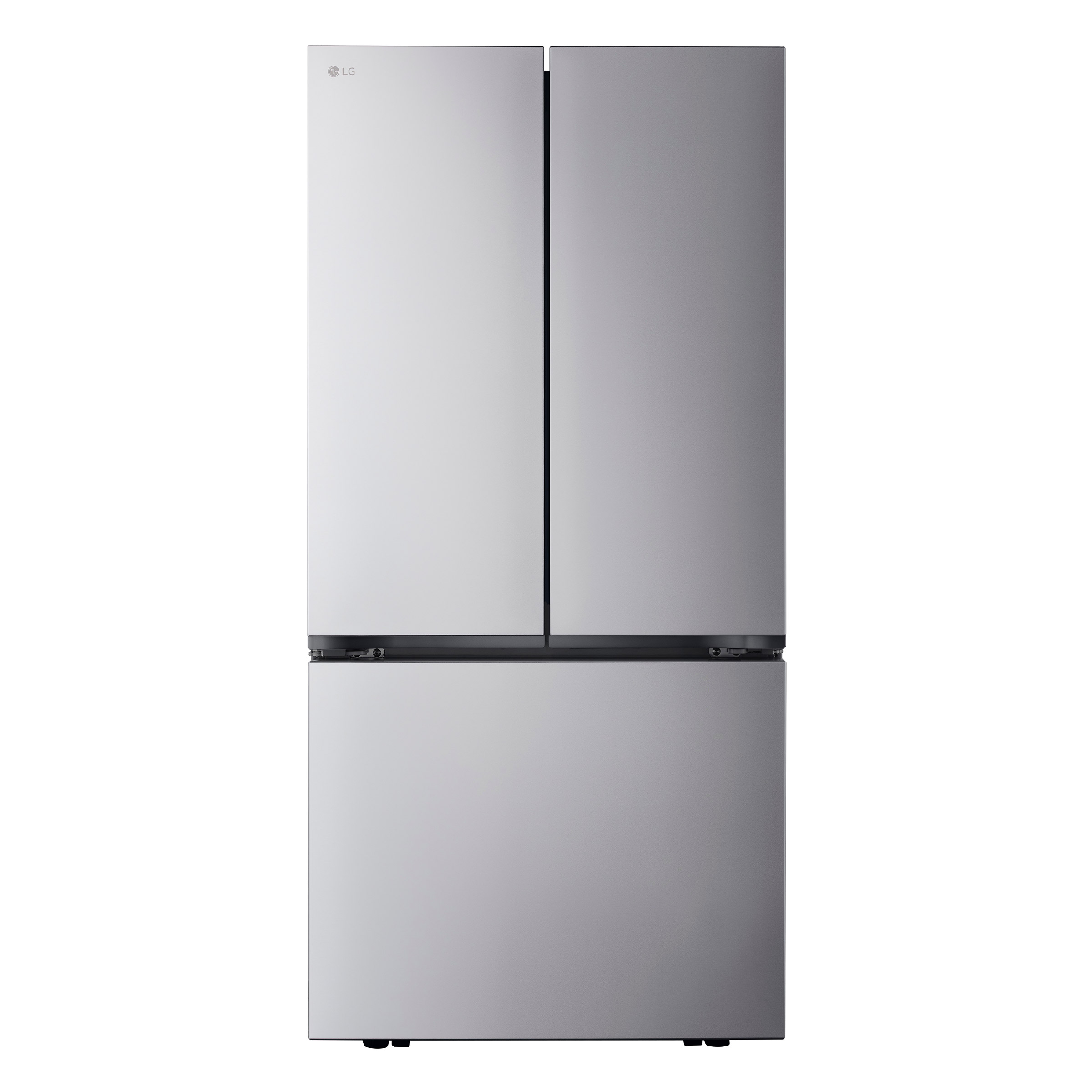 LG 33 in. 21 cu ft. Counter Depth MAX French Door Refrigerator with Ice ...