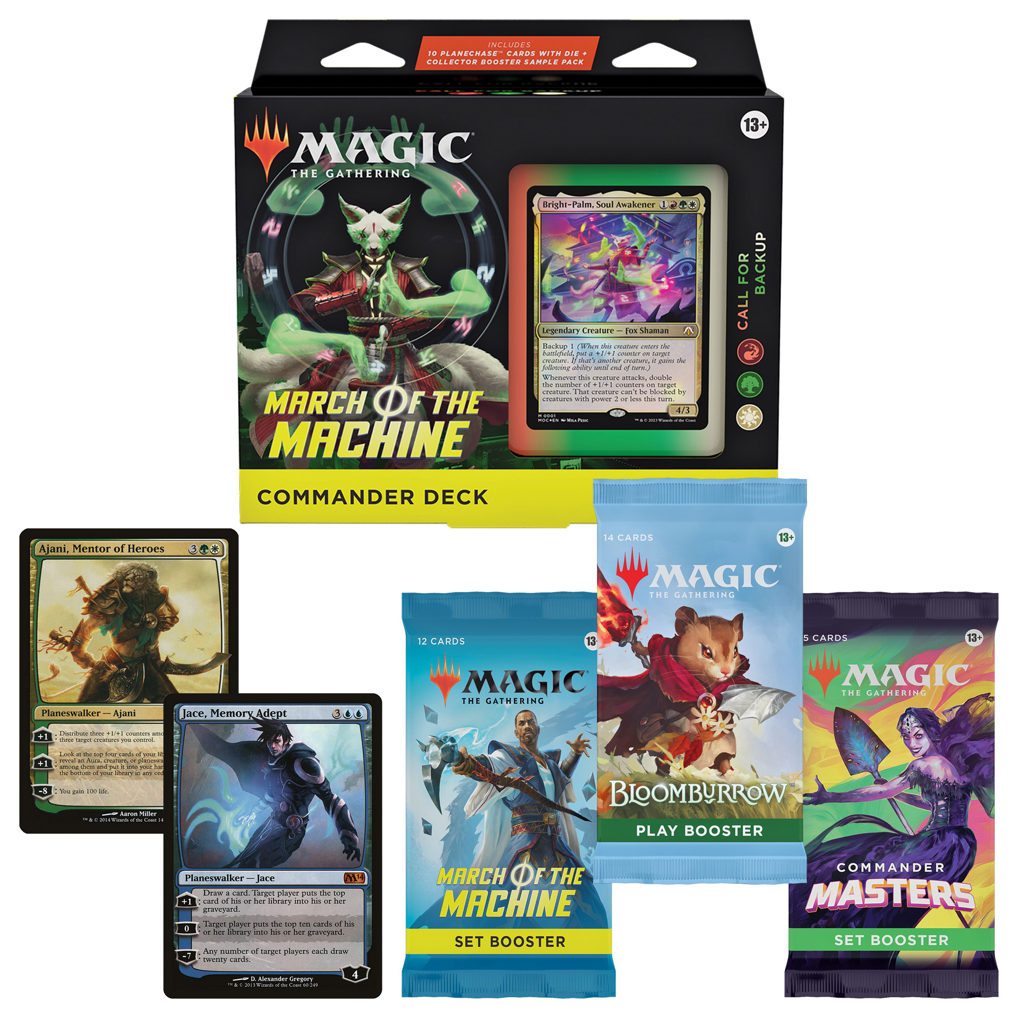 Magic: The Gathering March of the Machines Deluxe Commander Bundle ...