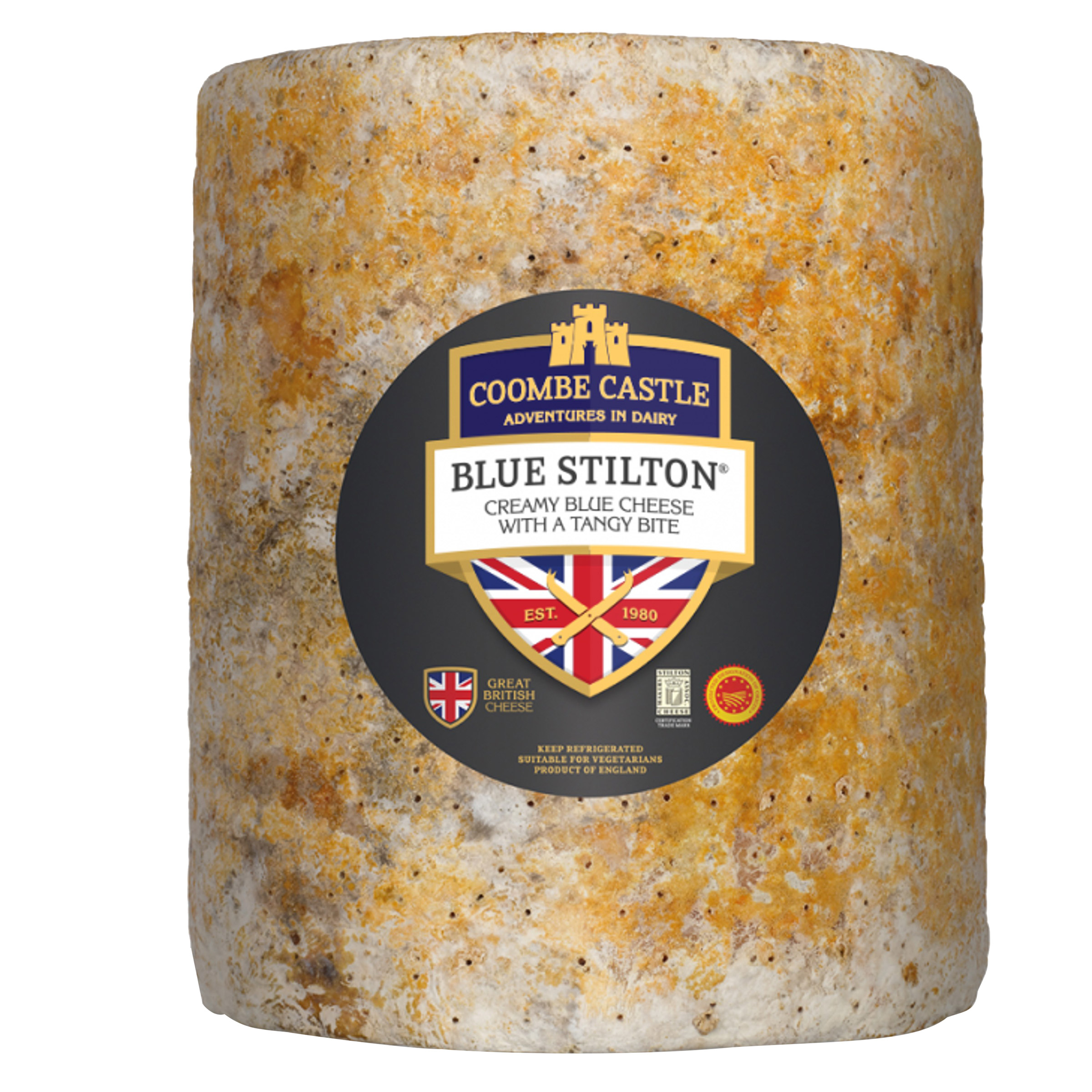 Coombe Castle Whole Wheel Blue Stilton Cheese 17 lbs. | Costco