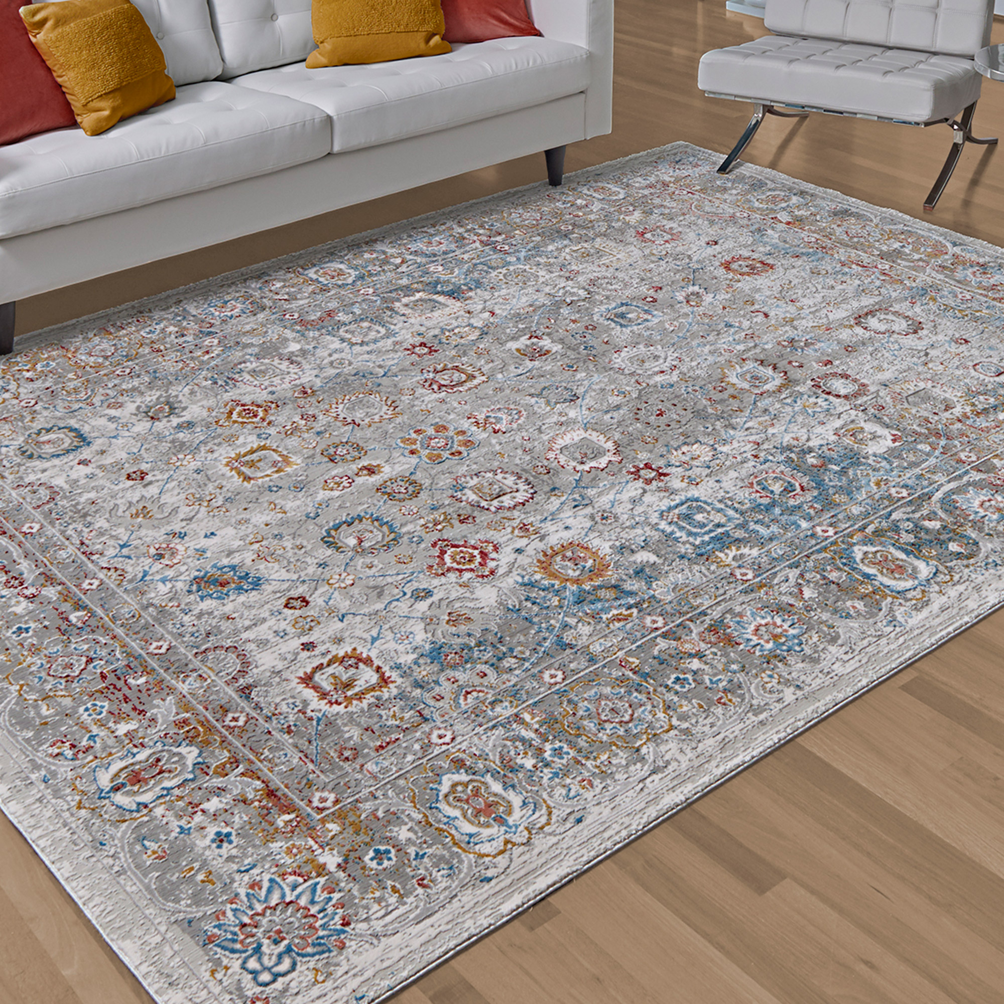 Aurora Area Rug or Runner, Canberra Ivory | Costco