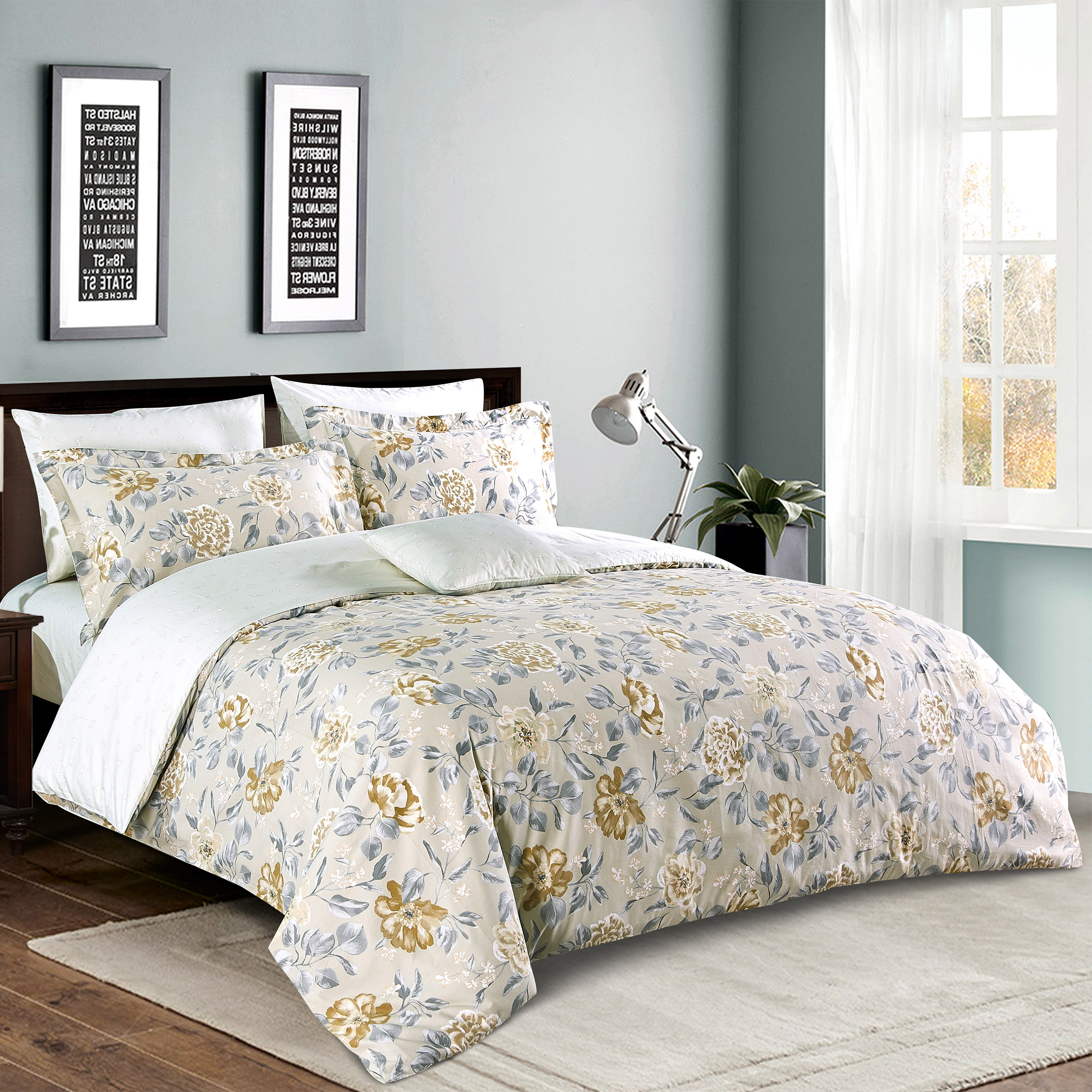 North Home Adalee 4-piece Duvet Cover Set | Costco