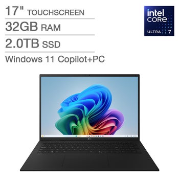 LG gram 17" Copilot+ PC, Thin and Lightweight Laptop, Windows 11 Home ...