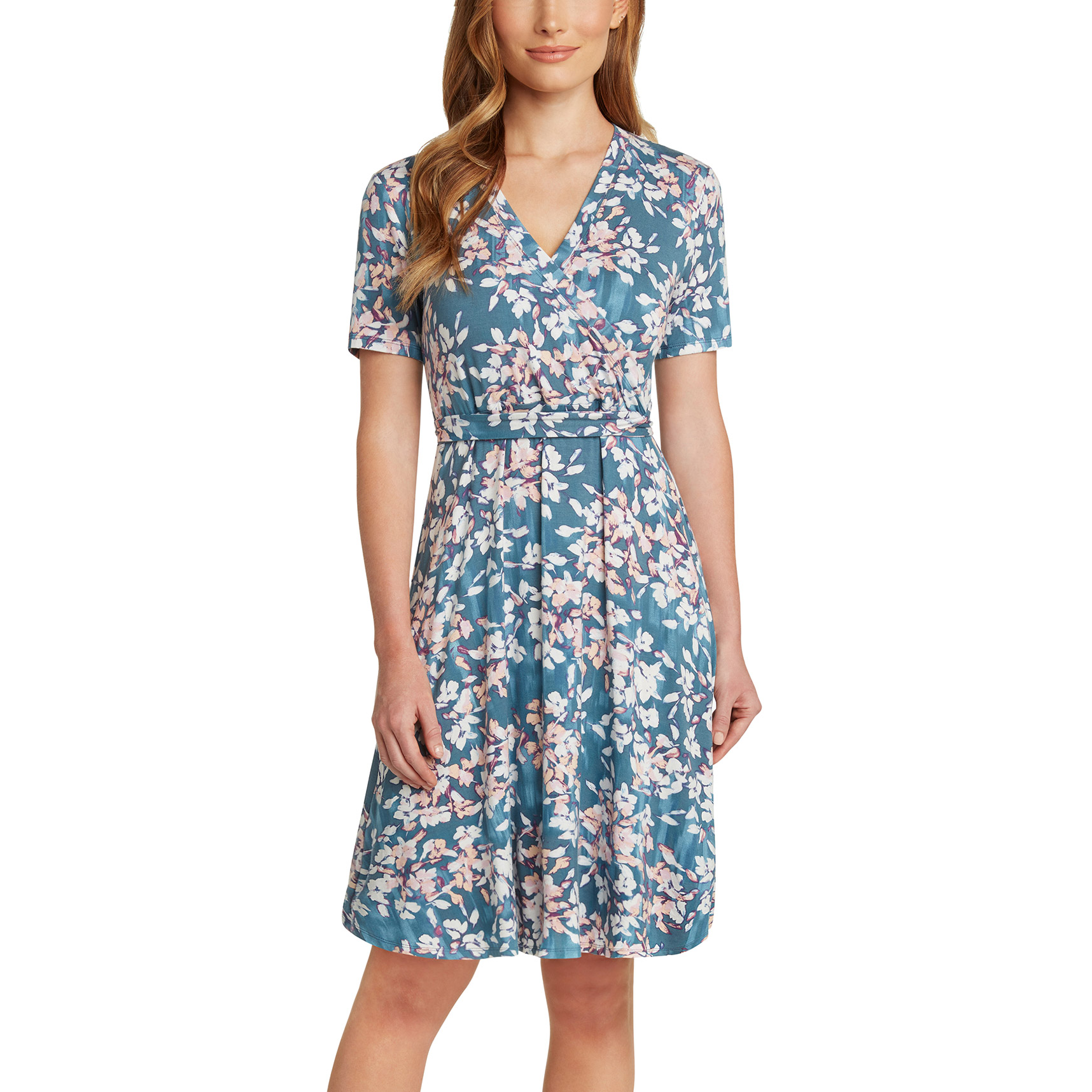 Matty M Ladies' Faux Wrap Dress | Costco