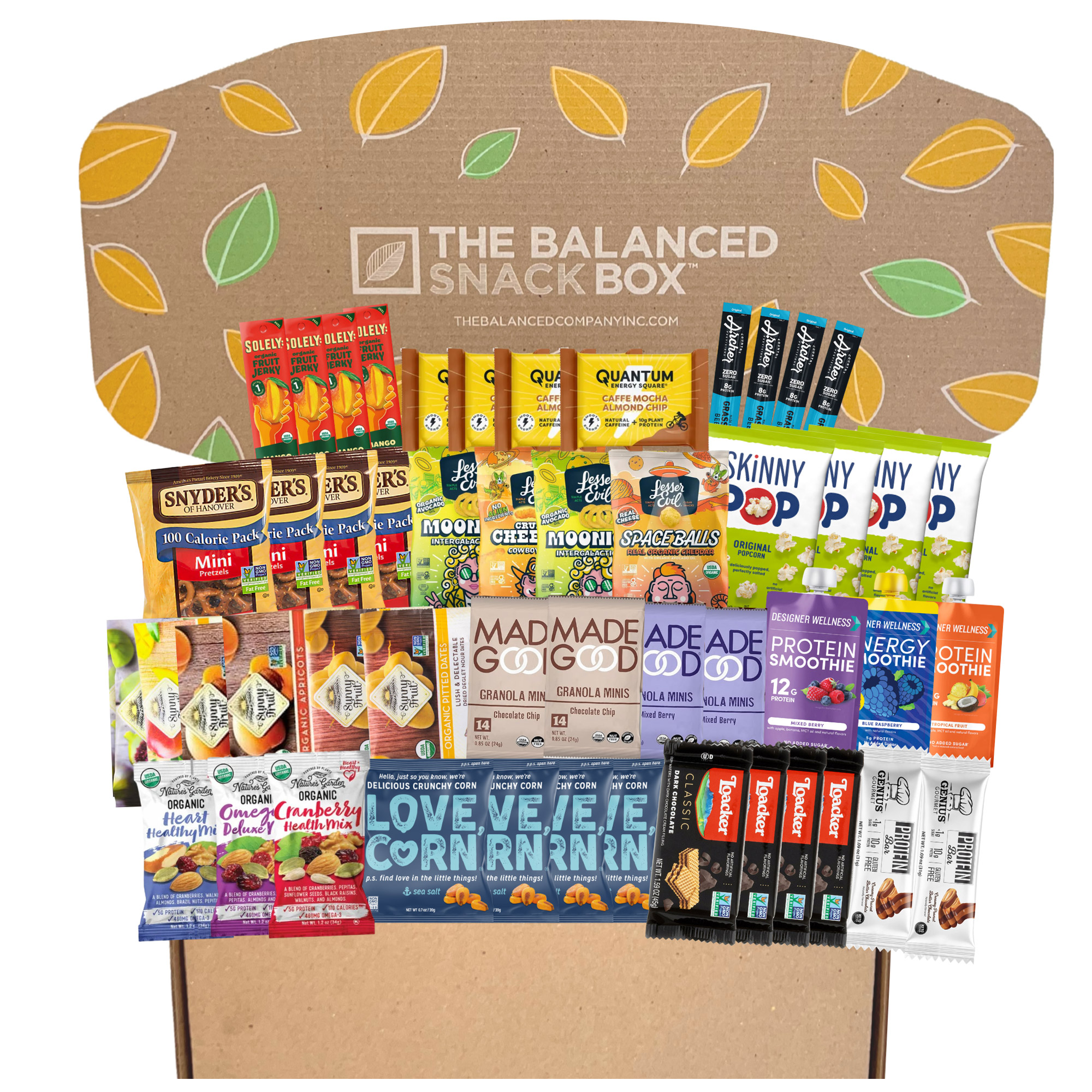 The Balanced Company, Healthy Snack Box, 50-piece | Costco