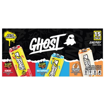 Ghost Energy Drink, Variety Pack, 16 fl oz, 15-count | Costco