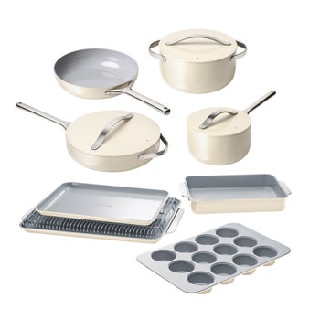 Caraway 11-piece Ceramic Non-Stick Cookware & Bakeware Set | Costco
