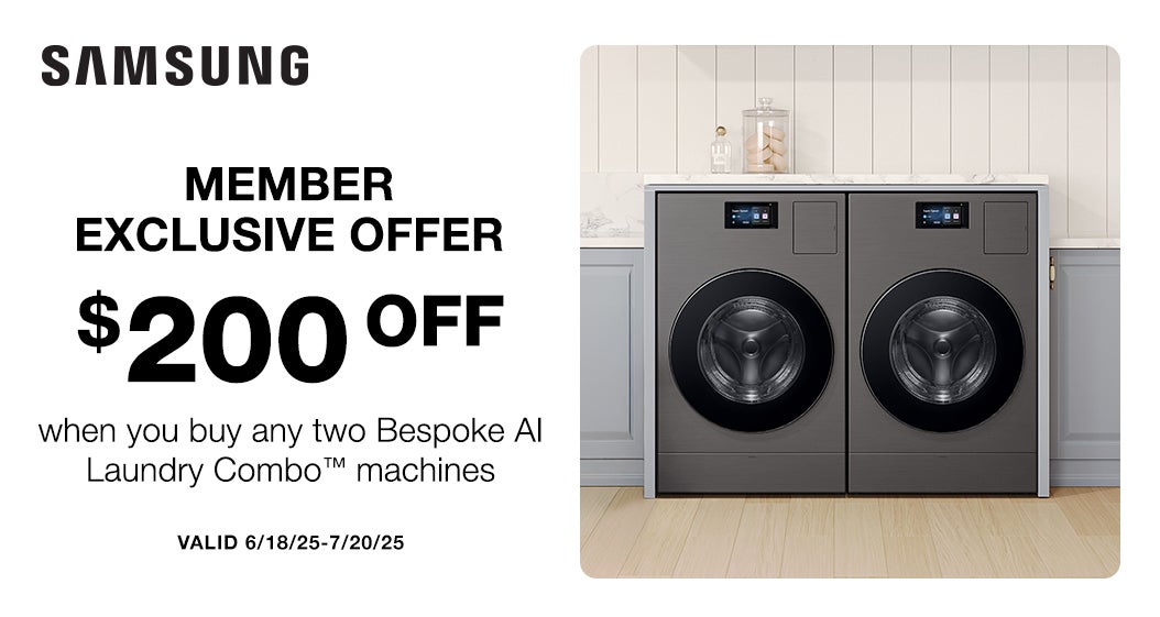 Samsung Bespoke AI Laundry Combo All-in-One 5.3 cu. ft. Ultra Capacity ...