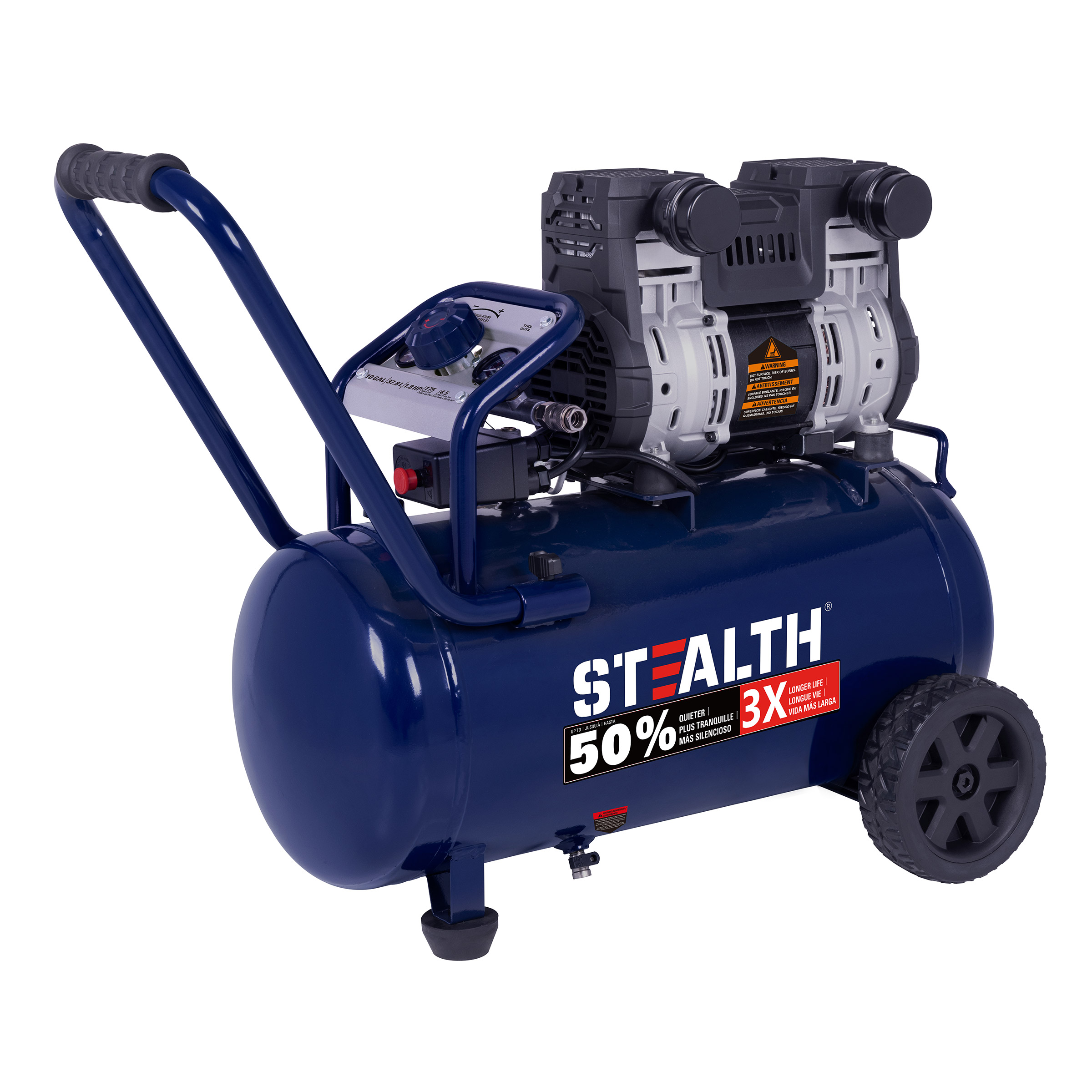 Stealth 10 Gallon Quiet Air Compressor | Costco