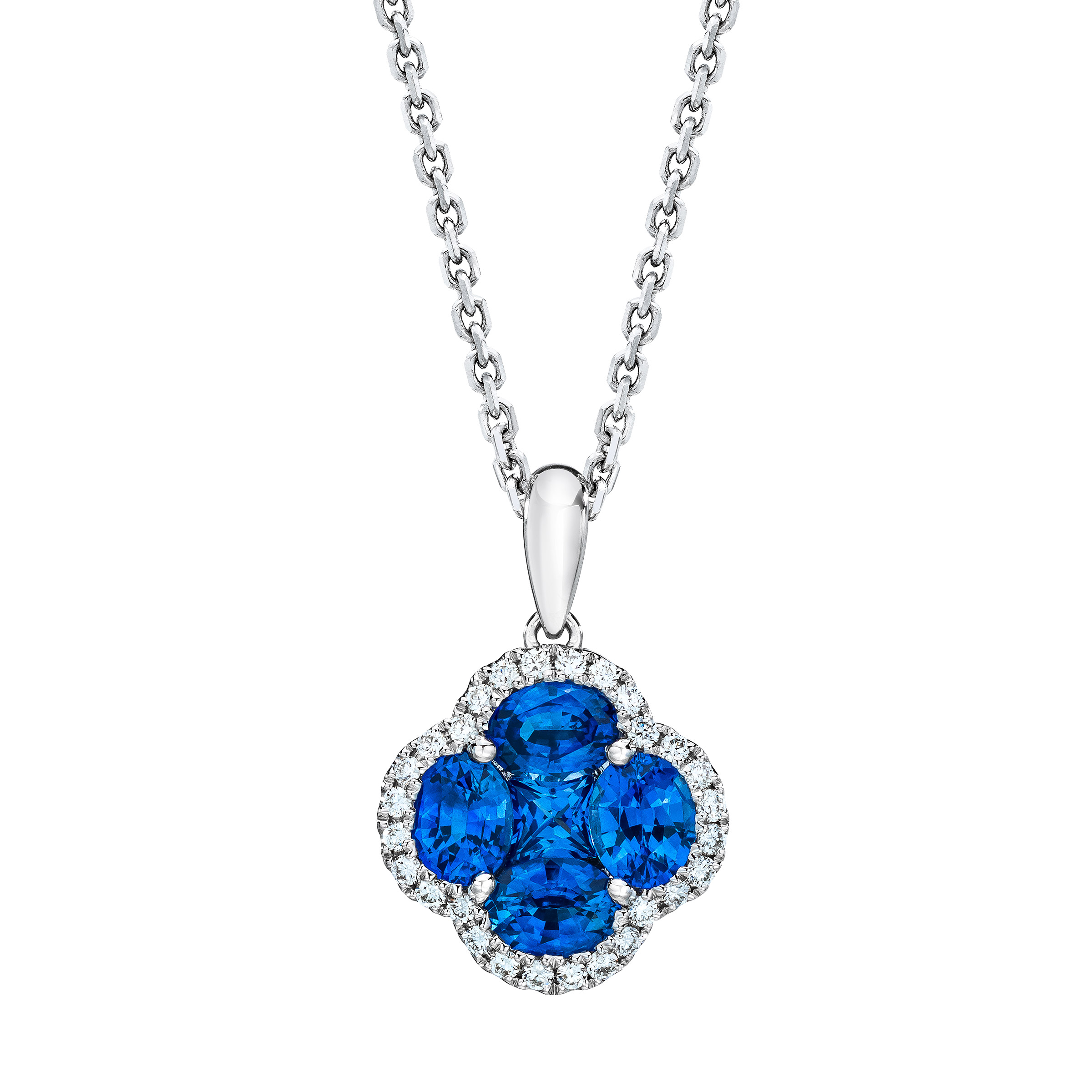 Diamond flower necklace costco store