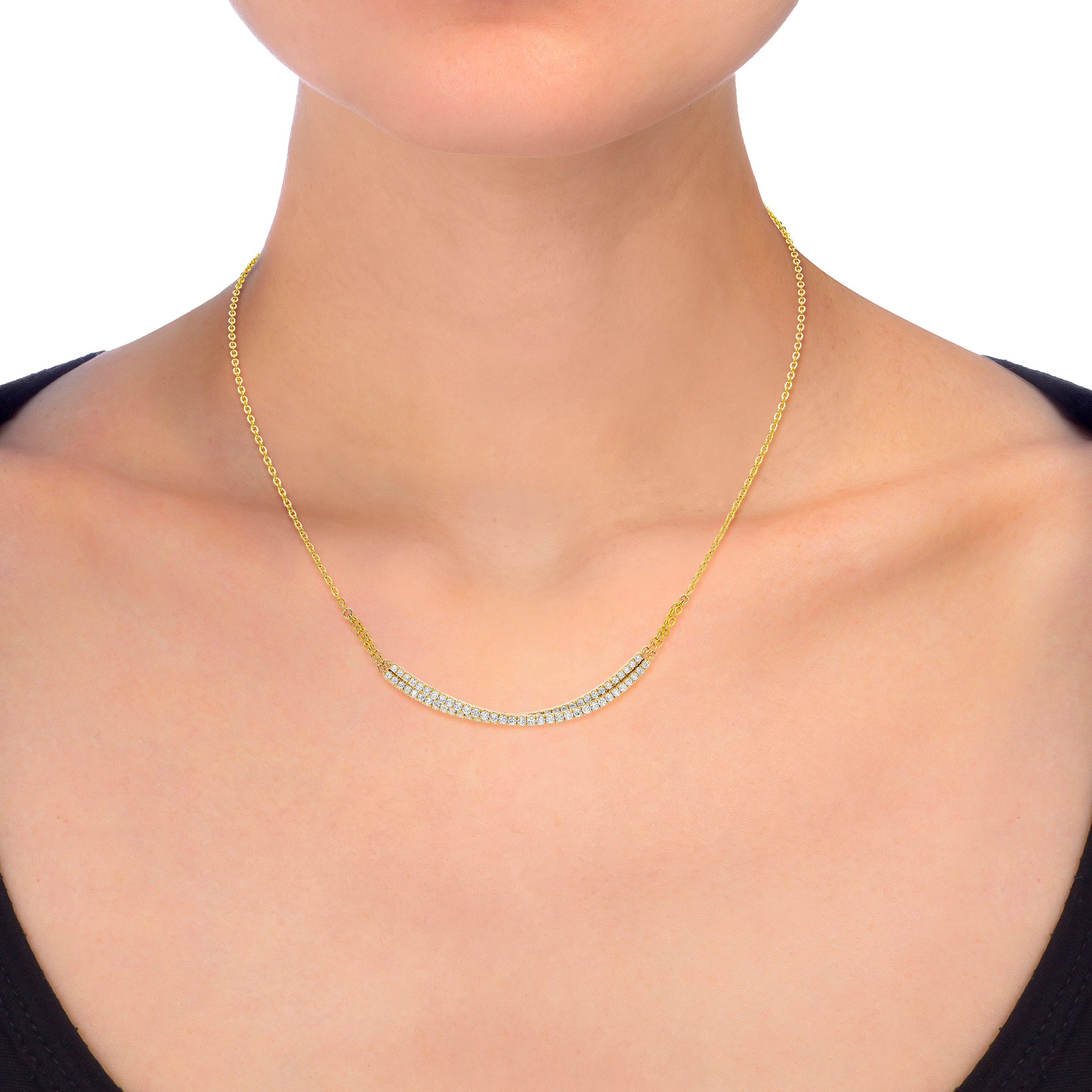 Gold bar necklace costco store