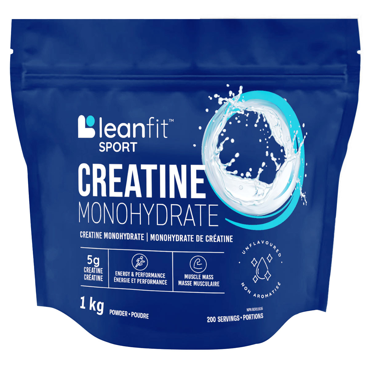 Leanfit Sport Creatine Monohydrate, 1kg | Costco