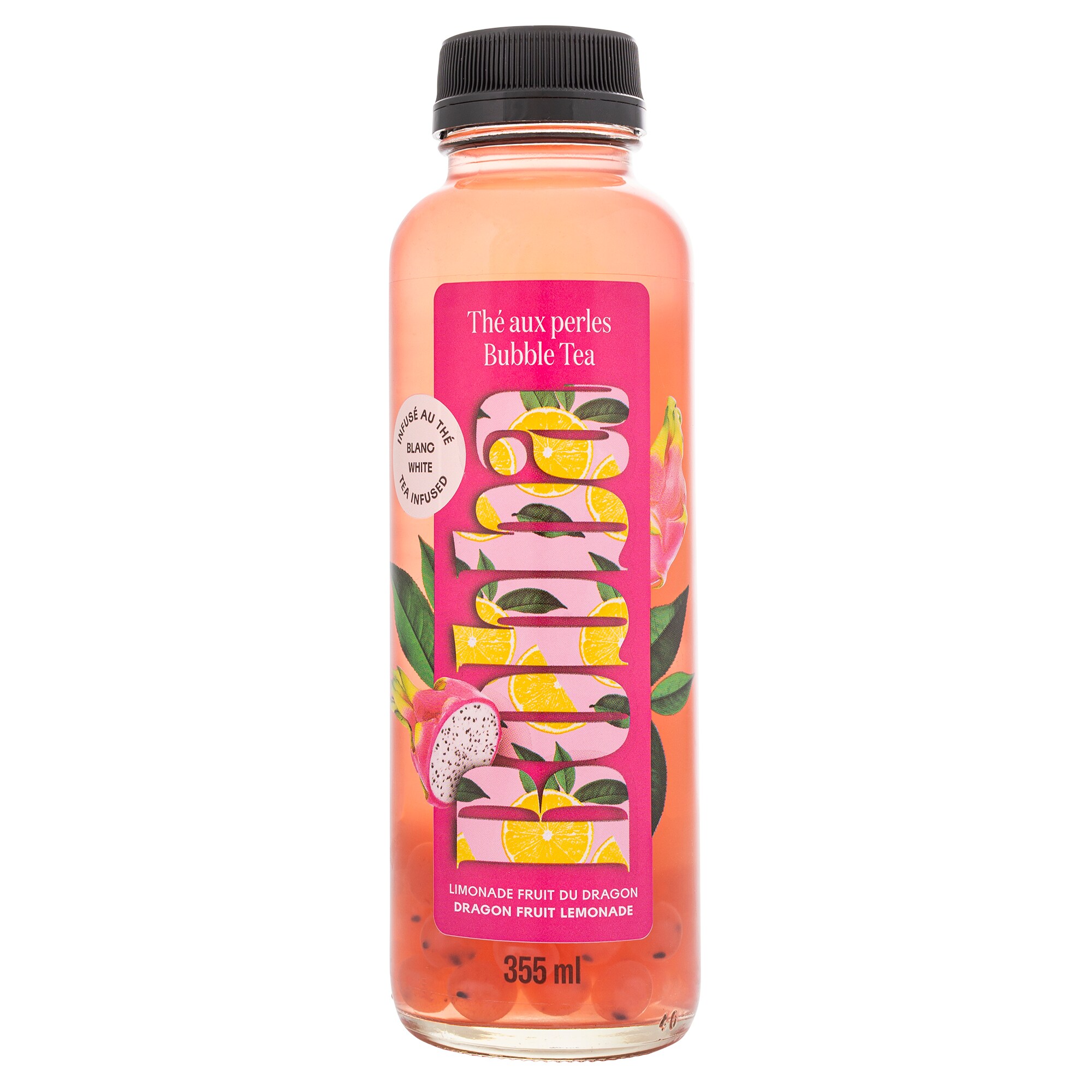 Bobba Dragon Fruit Lemonade Bubble Tea, 8 x 355 mL | Costco