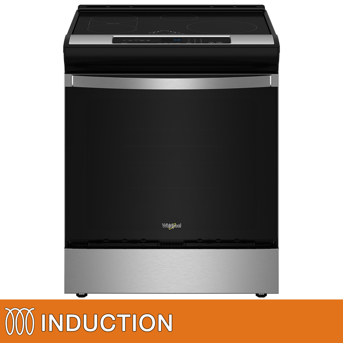 Whirpool 6.4 cu. ft. Slide-in INDUCTION Range with Air Fry | Costco