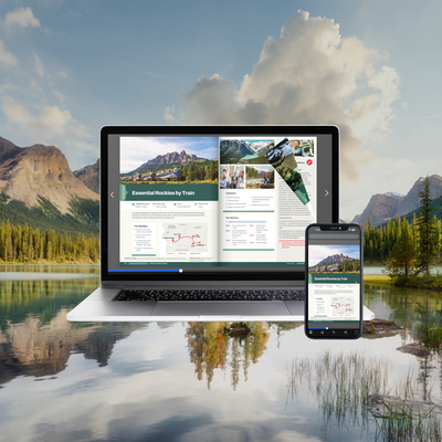 Discover Canada By Train Brochure