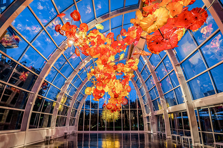 シアトルのチフーリガーデン＆グラス完全ガイド