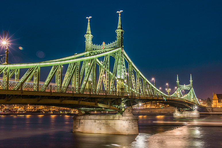 Budapests bästa broar: kända landmärken och stadsutsikter