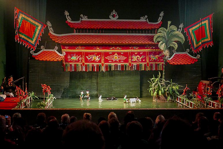 Průvodce loutkovými představeními v Hanoji