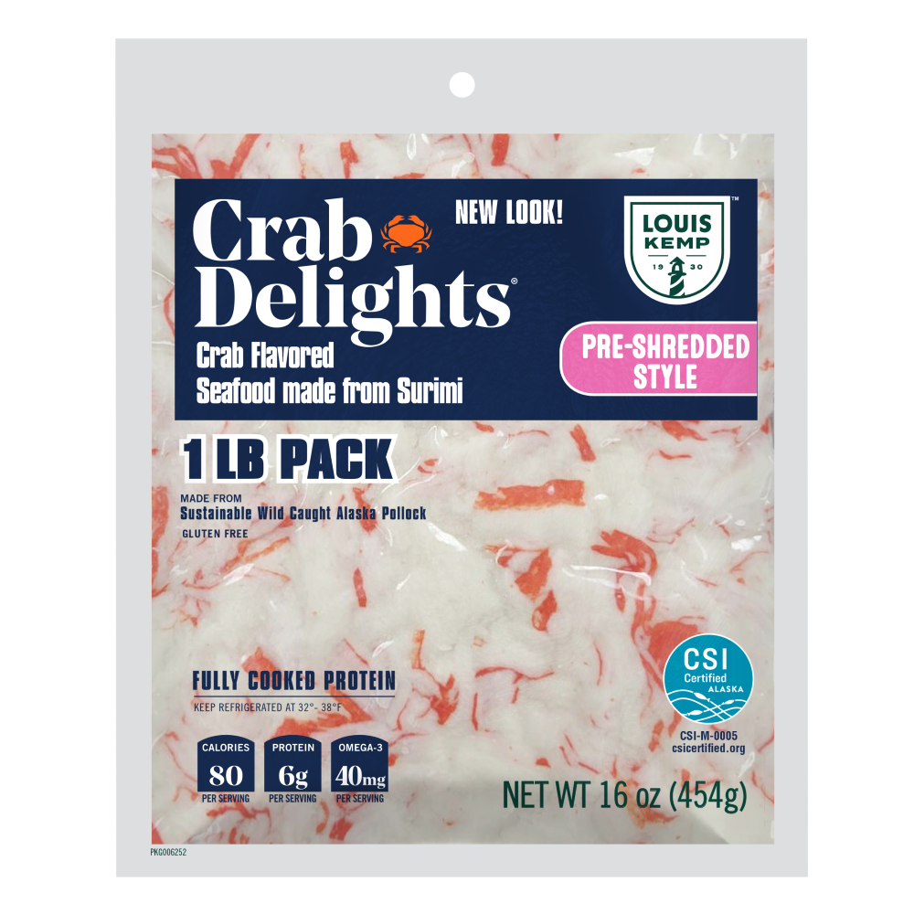 Crab Delights® Shred Style | Products | Louis Kemp®