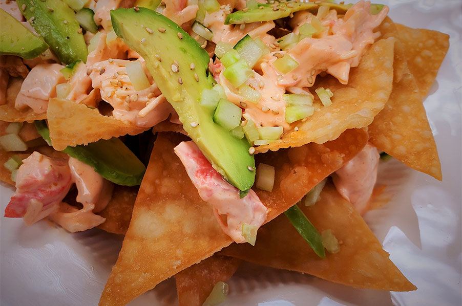 Louis Kemp Sushi Nachos | Louis Kemp | Recipes | Trident Seafoods