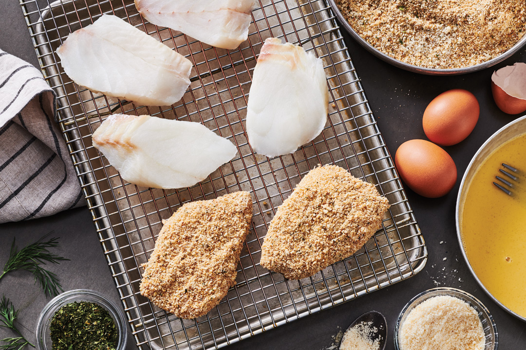 Wild Alaska Cod Pre-Cut 1.5-2.1 oz | Food Service | Trident Seafoods