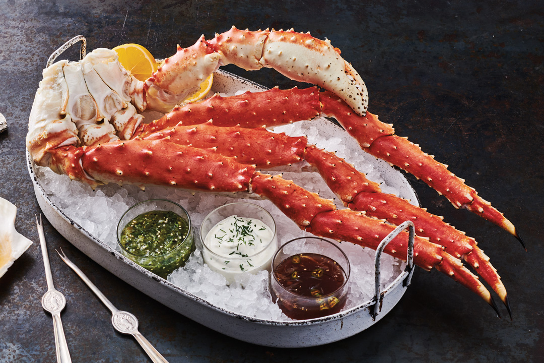 Wild Alaska King Crab Sections | Food Service | Trident Seafoods