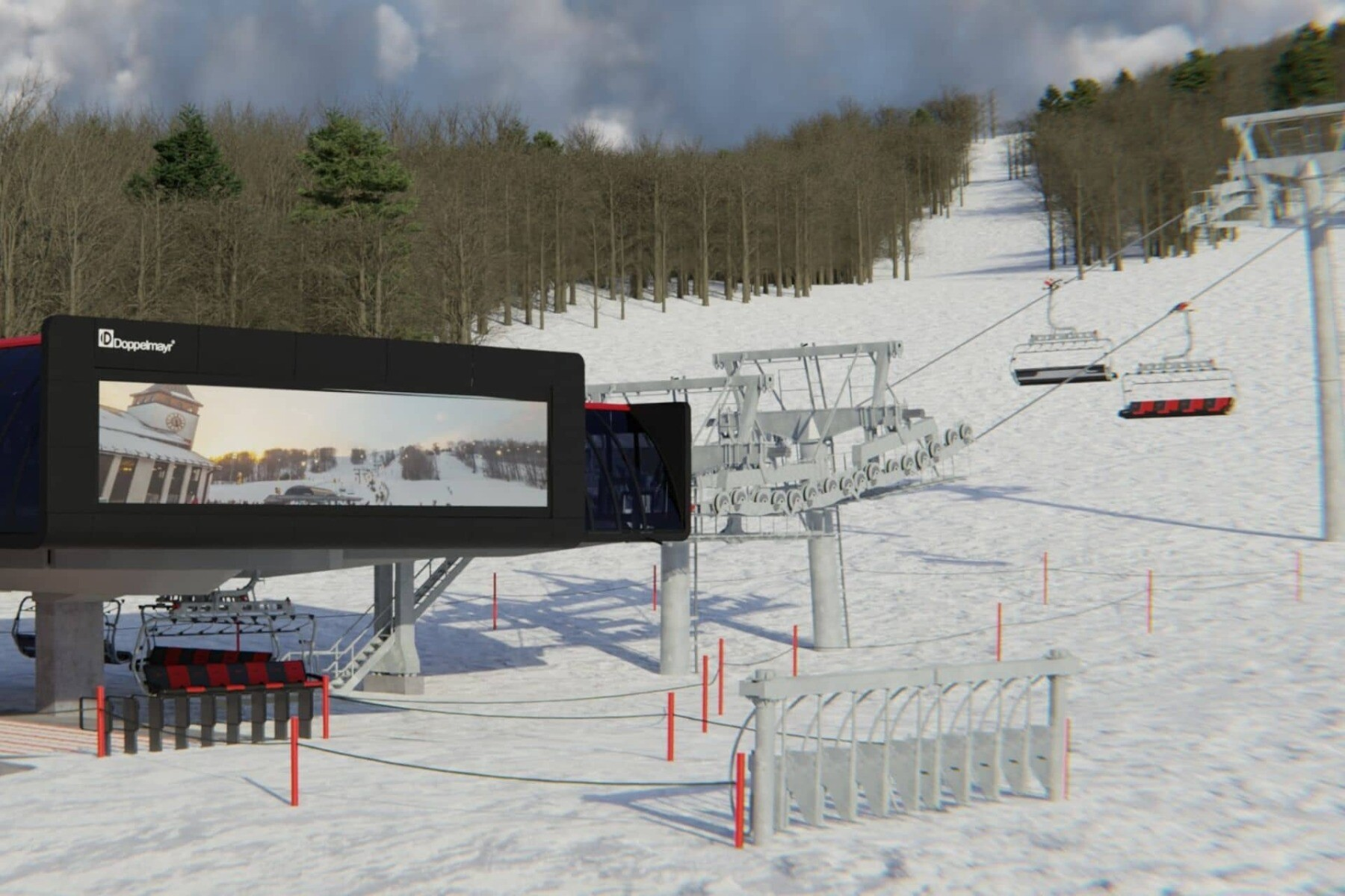 Mt St Louis-Moonstone Trail Map | OnTheSnow