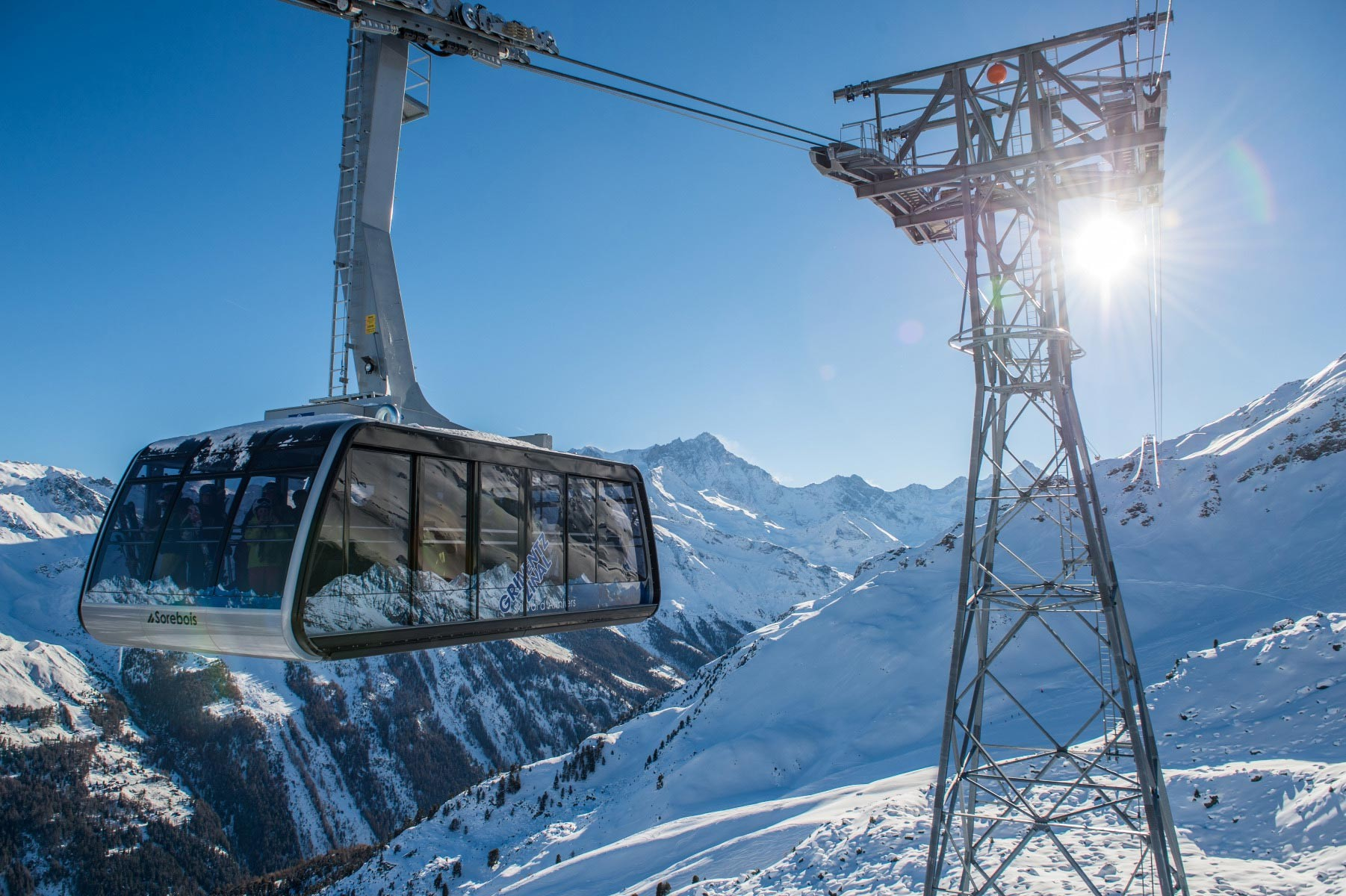 Grimentz-Zinal Piste Map | Plan of ski slopes and lifts | OnTheSnow