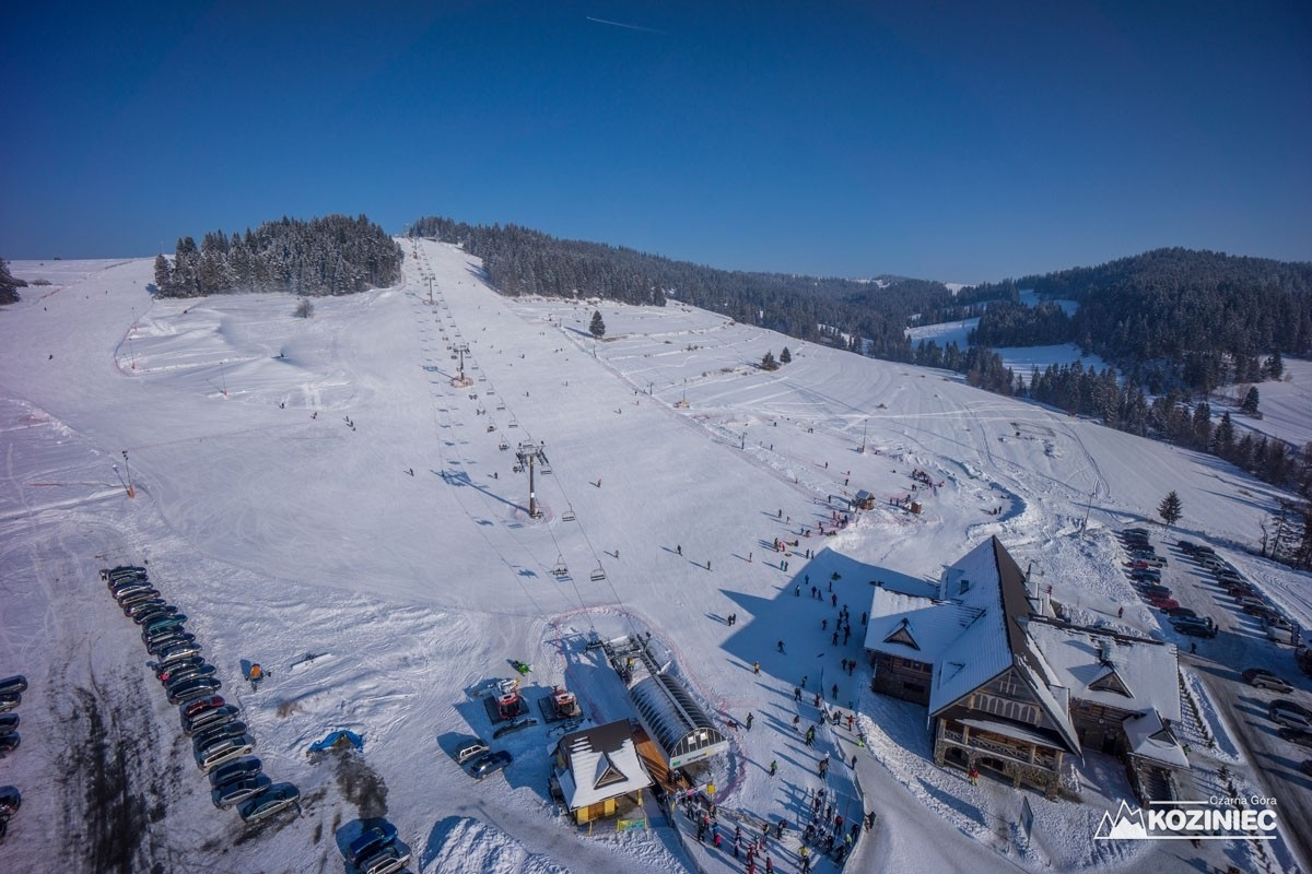 Koziniec ski Piste Map | Plan of ski slopes and lifts | OnTheSnow