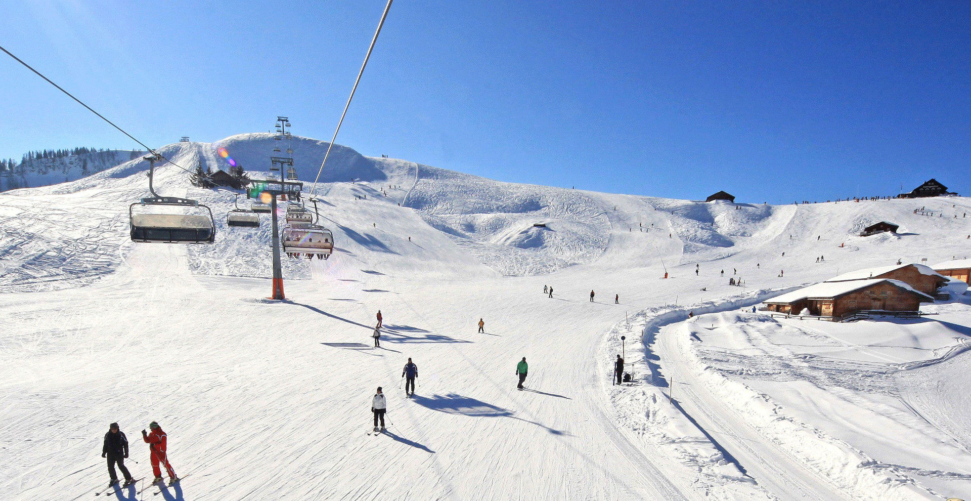 Lofer - Almenwelt Lofer Piste Map | Plan of ski slopes and lifts ...
