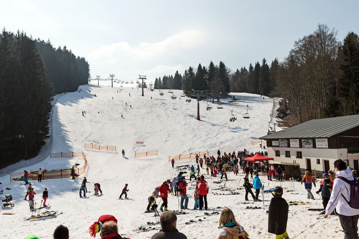 Vítkovice / Aldrov Piste Map | Plan of ski slopes and lifts | OnTheSnow