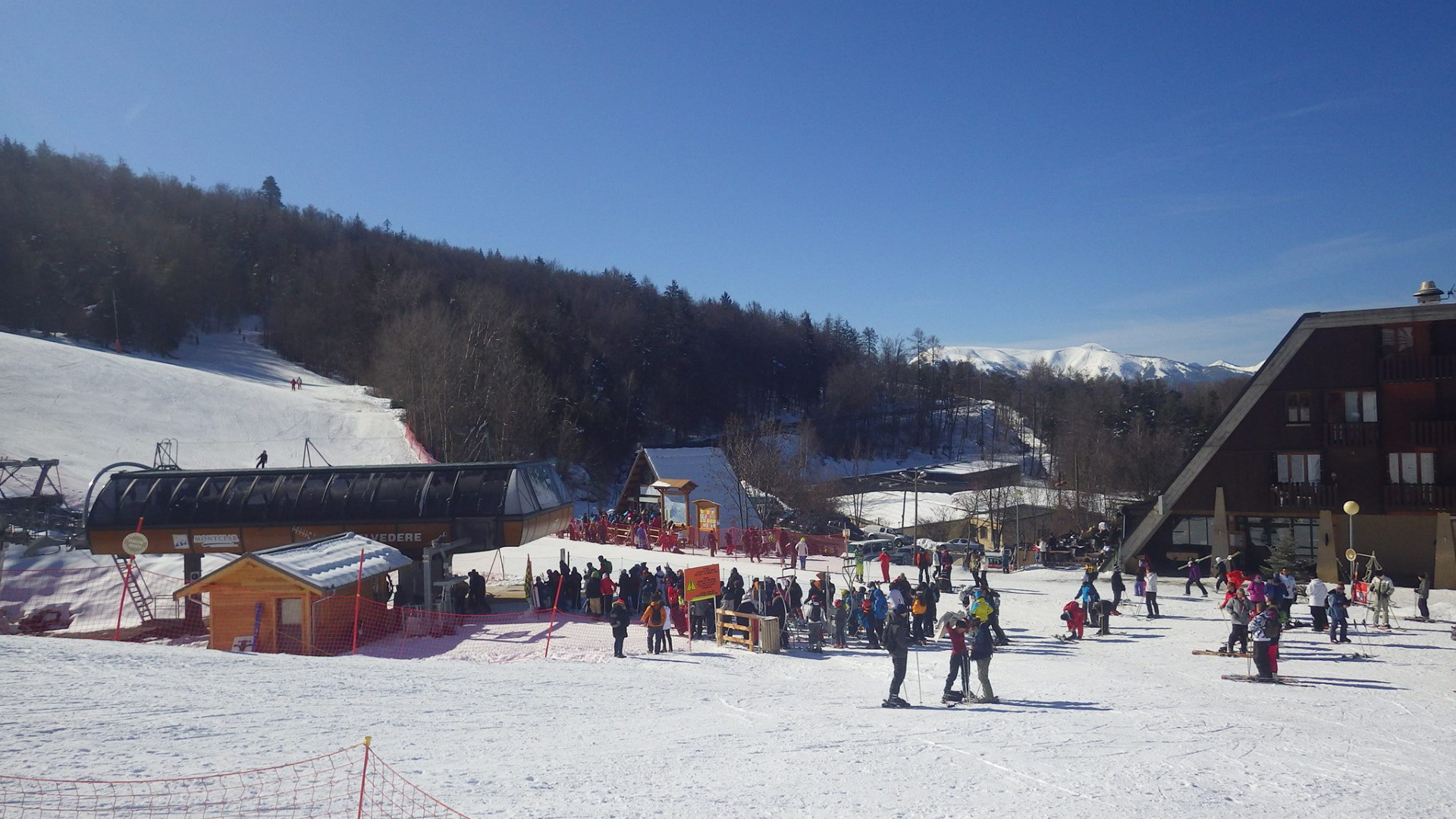 Montclar les 2 vallées Pistenplan | Pistenübersicht Montclar les 2 ...