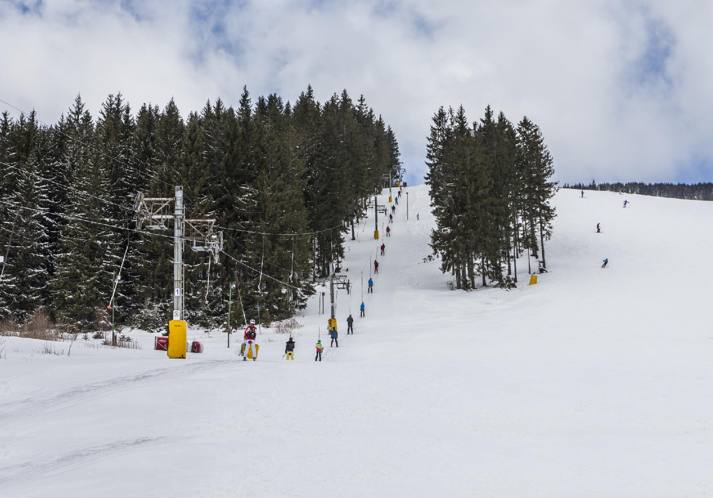Vyšná Boca - Bačova Roveň Piste Map | Plan of ski slopes and lifts ...