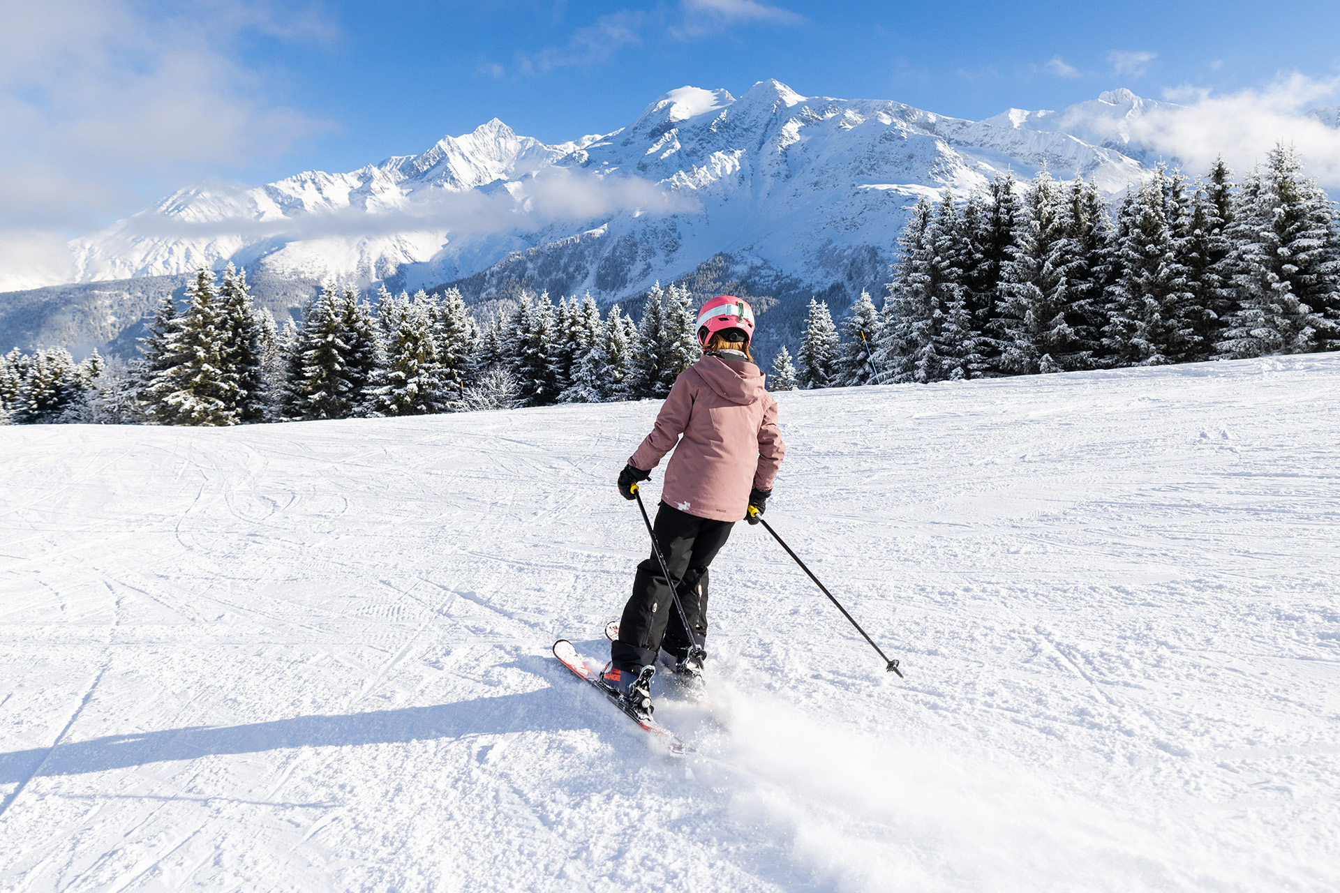 Les Contamines Montjoie Piste Map | Plan of ski slopes and lifts ...