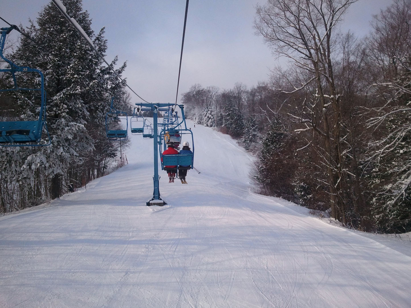 Mappa delle piste da sci a Buffalo Ski Club Ski Area