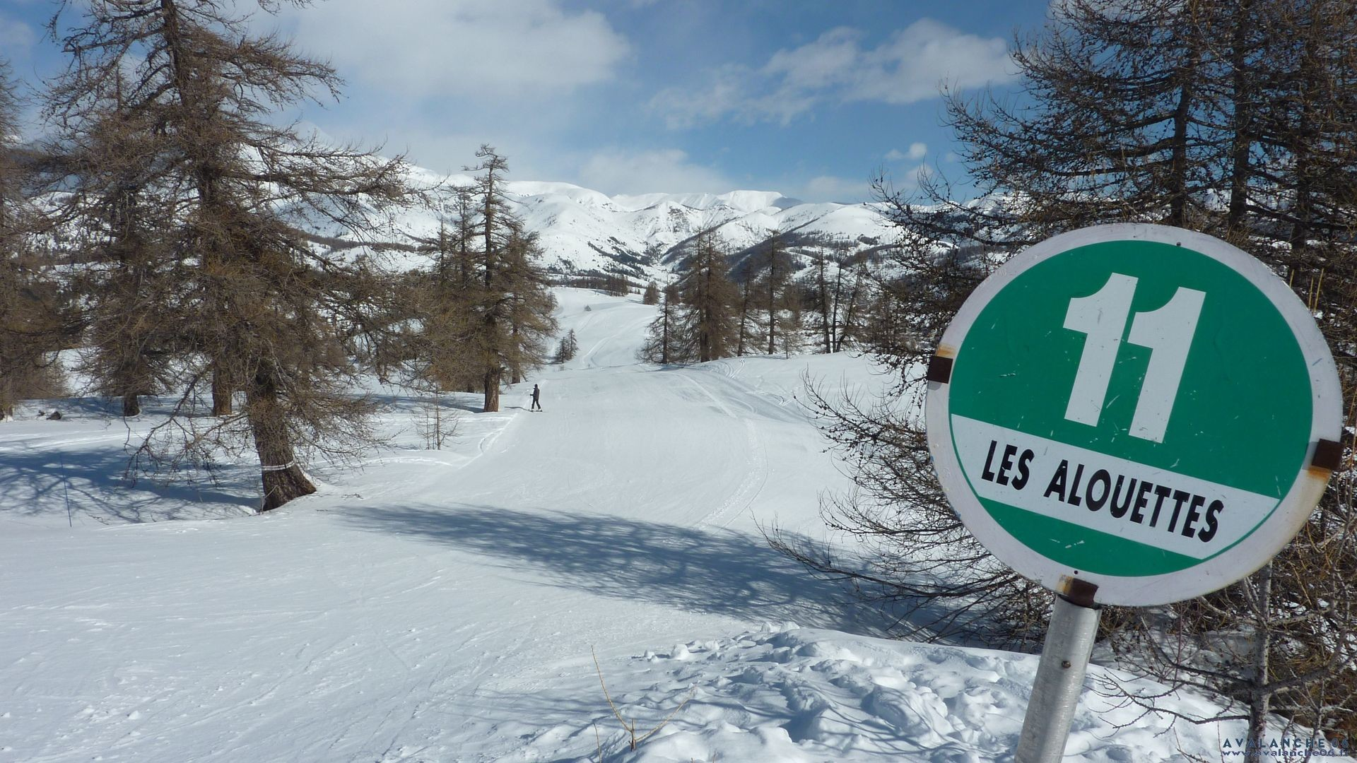 Beuil les Launes - Plan des pistes de ski Beuil les Launes